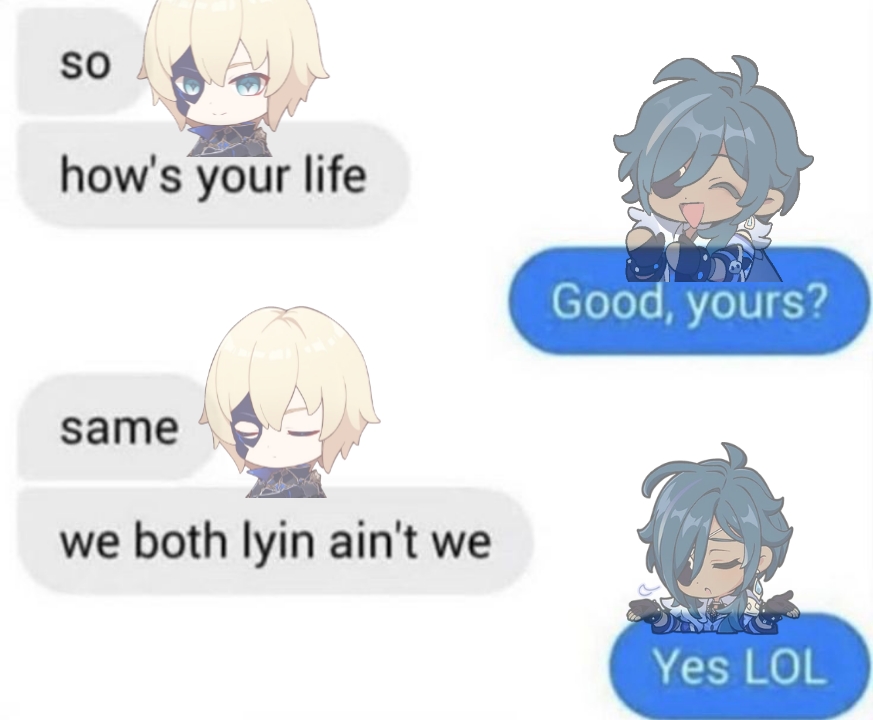 GENSHIN CHARACTERS TEXTING EACH OTHER! (SHIPS WARNING TOO) Genshin ...