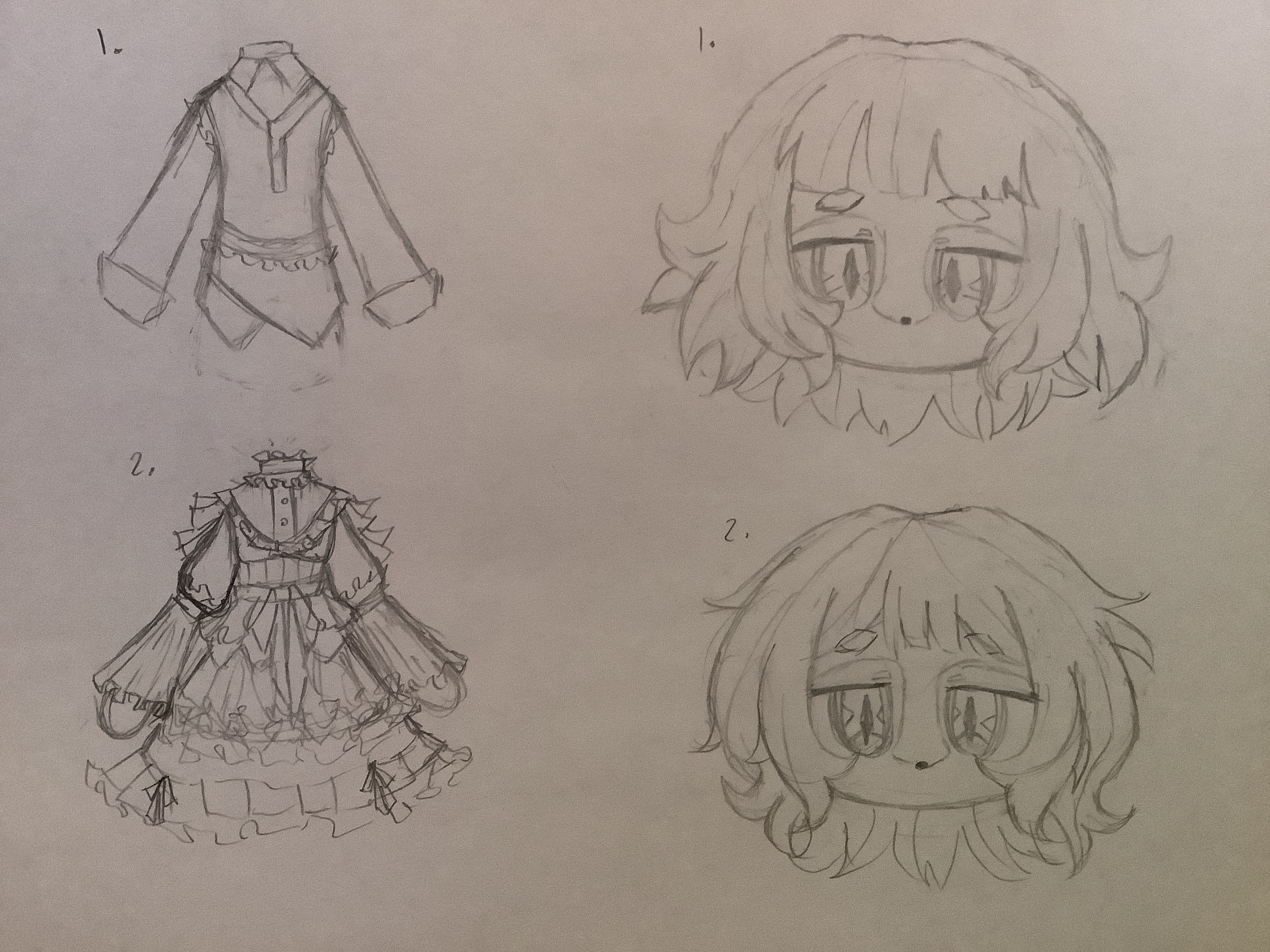 Concept stuff for melusine oc Genshin Impact | HoYoLAB