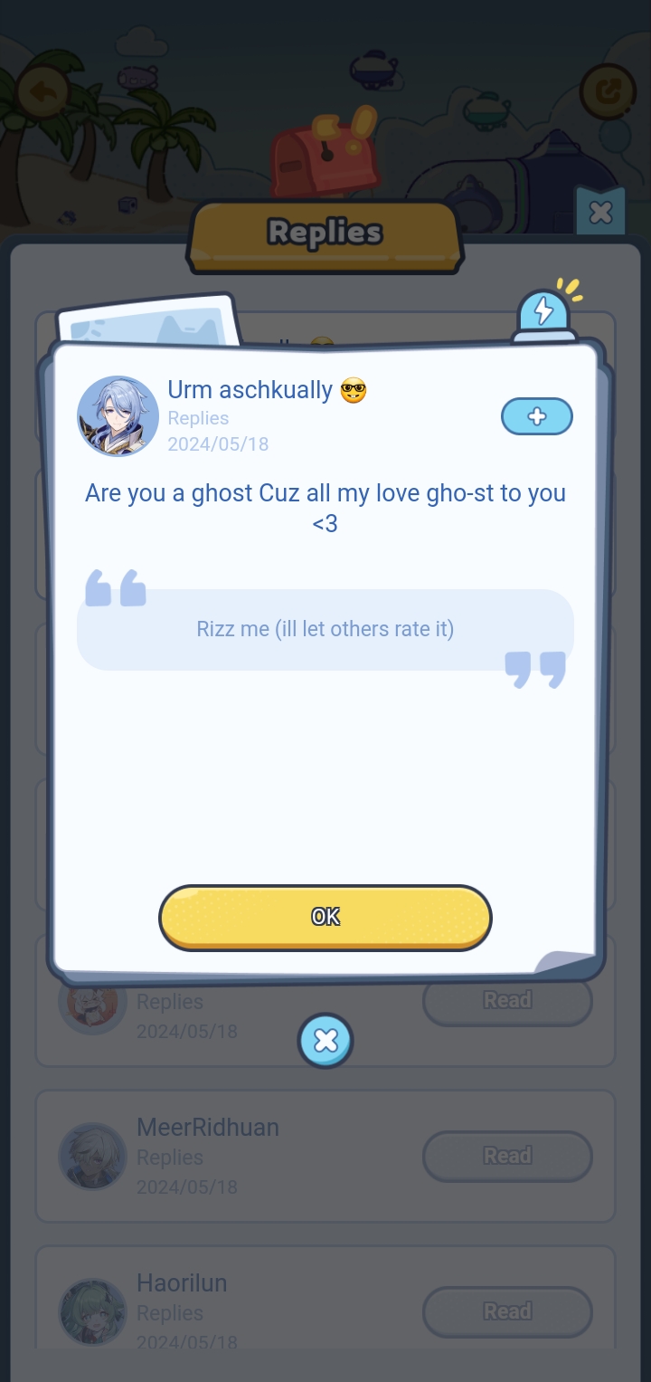 grading rizz | HoYoLAB