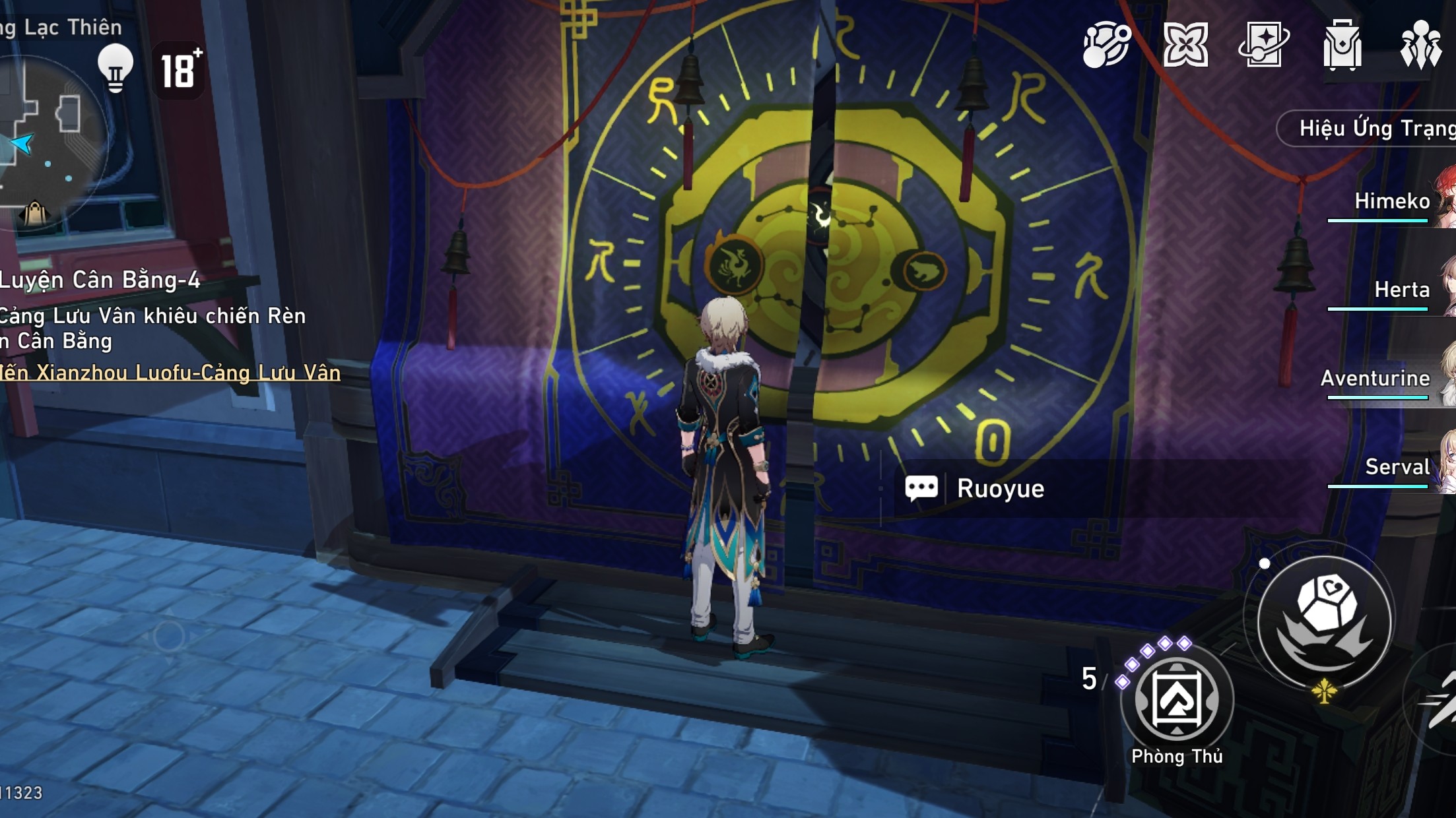 Nhờ Ruoyue bói cho Aventurine một quẻ Honkai: Star Rail | HoYoLAB