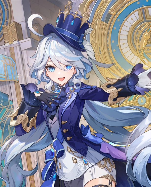 Furina badge Genshin Impact | HoYoLAB