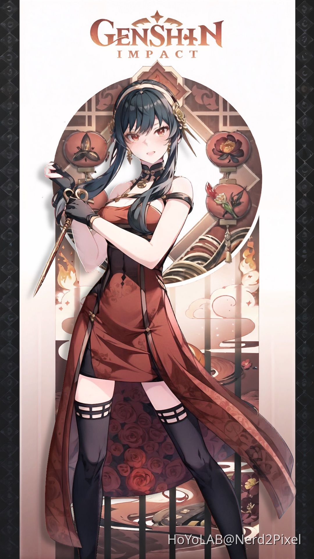 Thorn Princess (Yor pyro) - Spy x Family crossover Genshin Impact | HoYoLAB