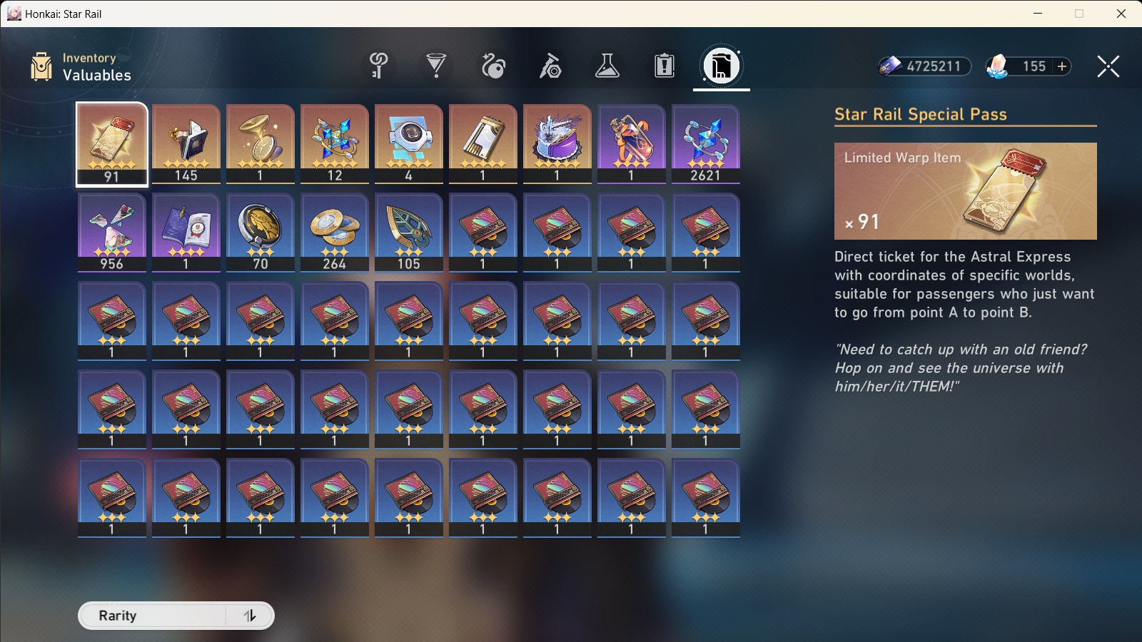 Day 26 of Firefly farming (plus something extra today) Honkai: Star ...