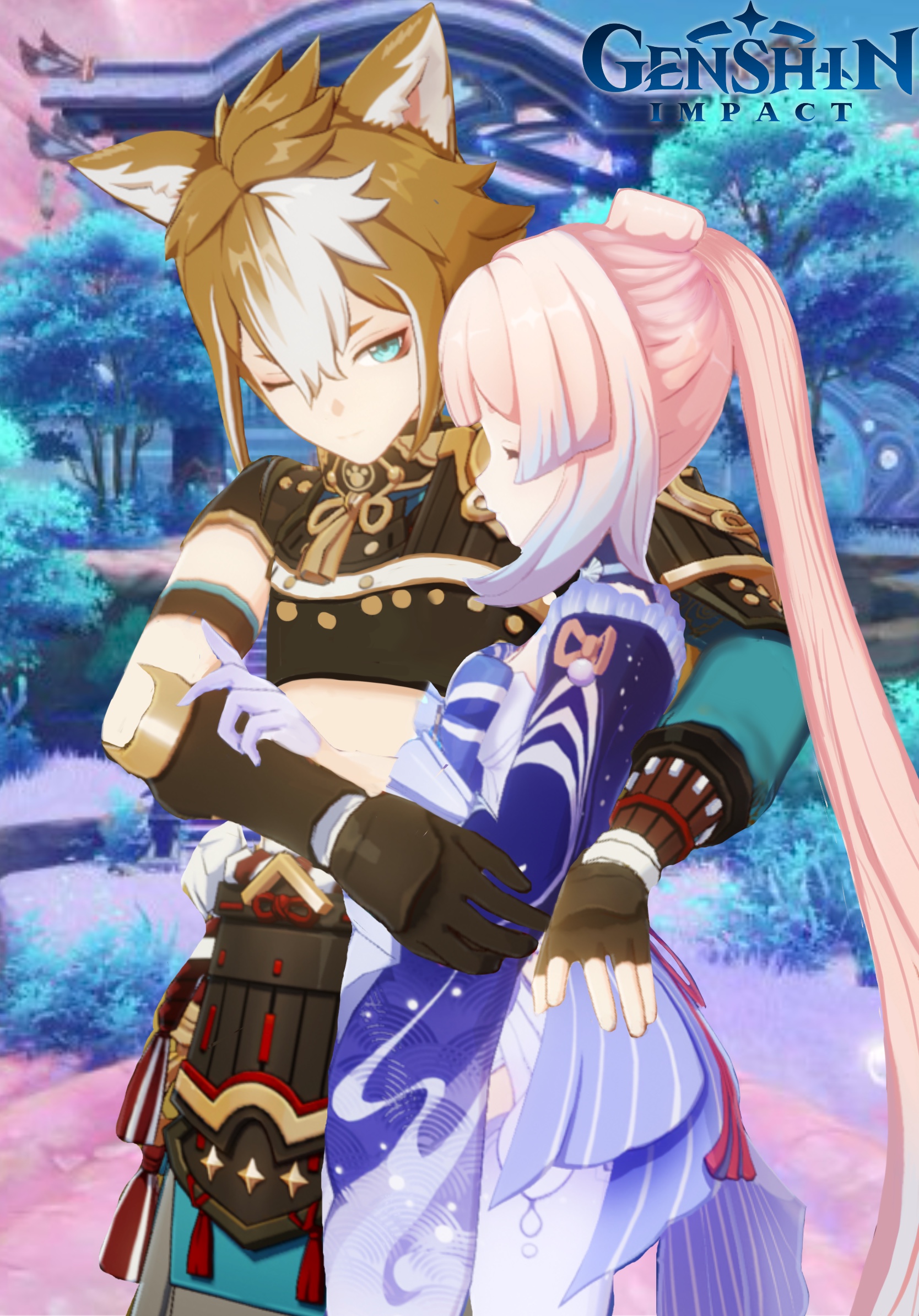 Gorou x Kokomi Genshin Impact | HoYoLAB