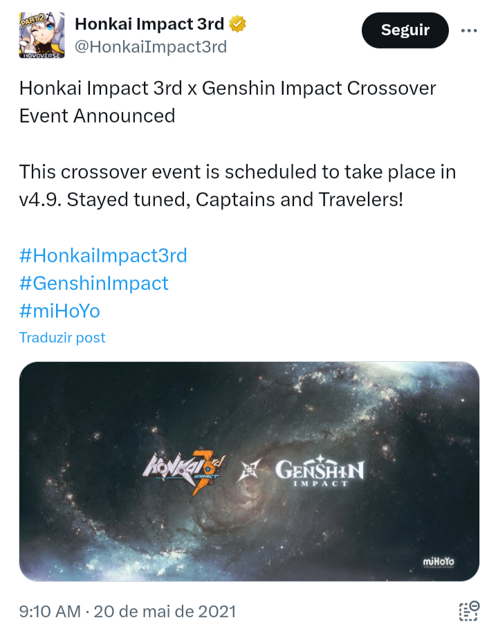 Honkai x Genshin collab Genshin Impact | HoYoLAB