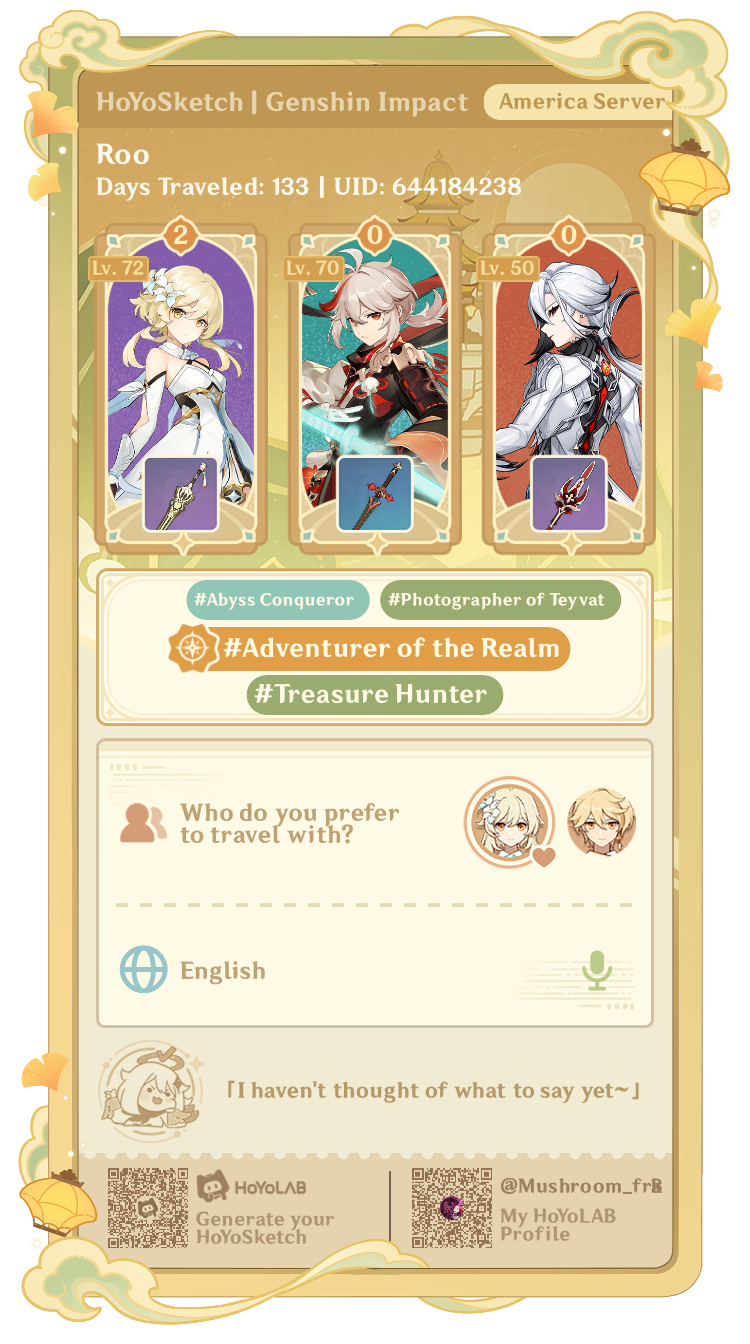 Hurray I finally got around to it Genshin Impact | HoYoLAB