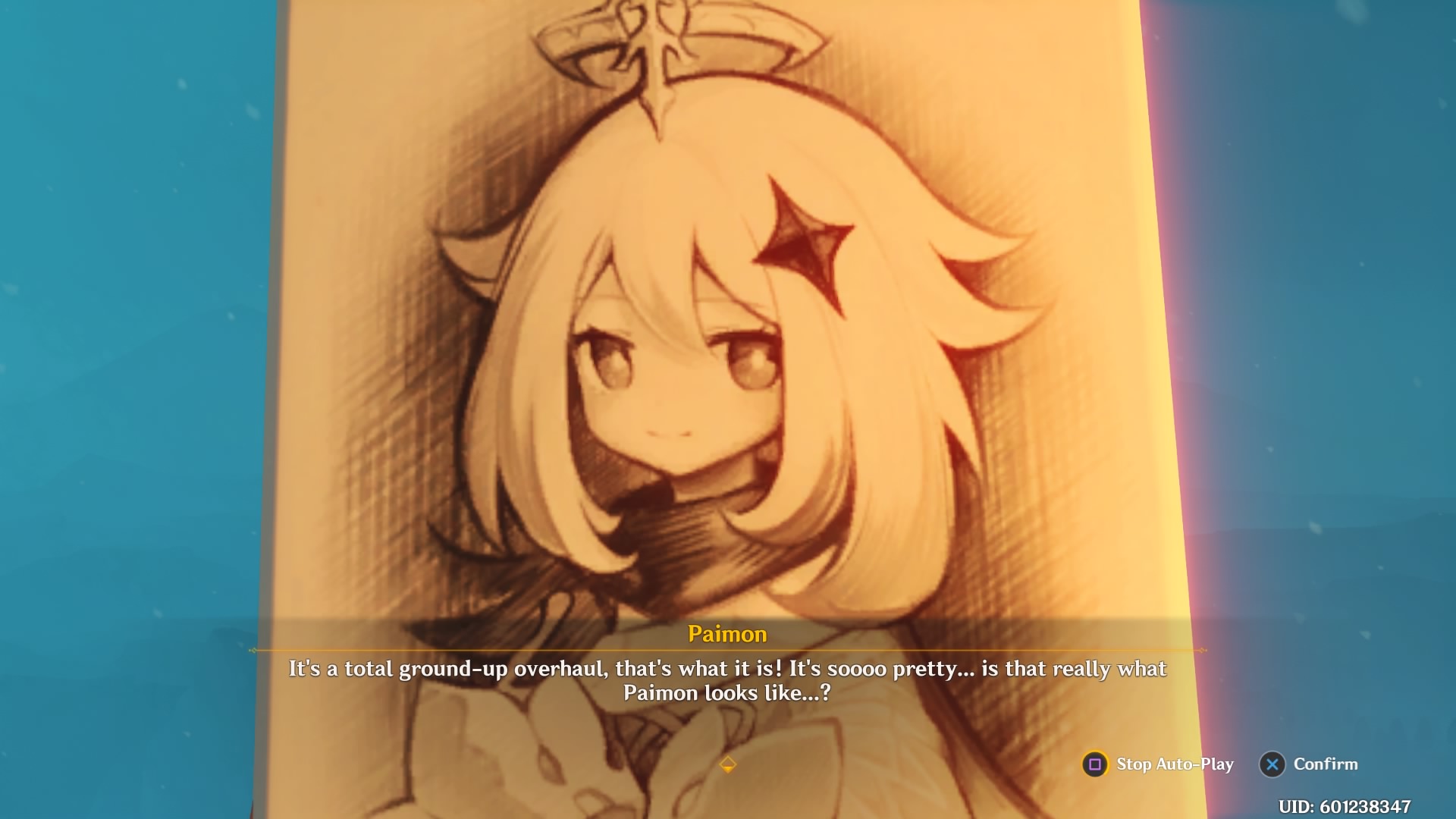 teh paimon lisa painting Genshin Impact | HoYoLAB