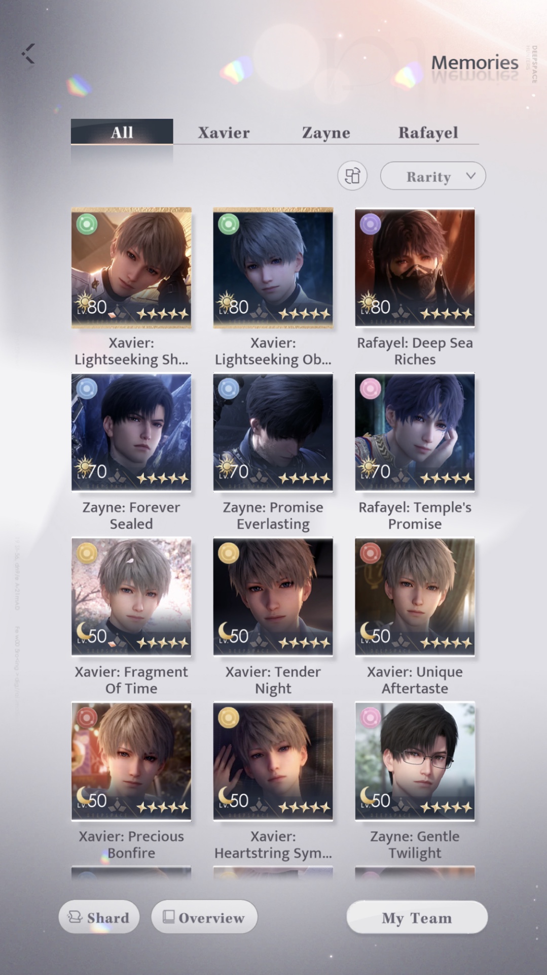 Love and Deepspace: SSR Collection + Pulls | HoYoLAB