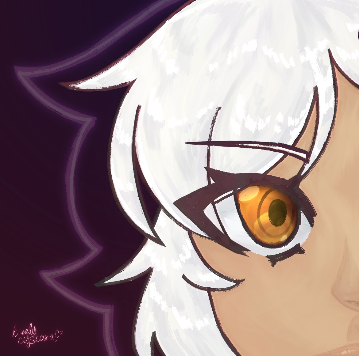 thought I would start sharing art on this app so uhh cyno eye ...