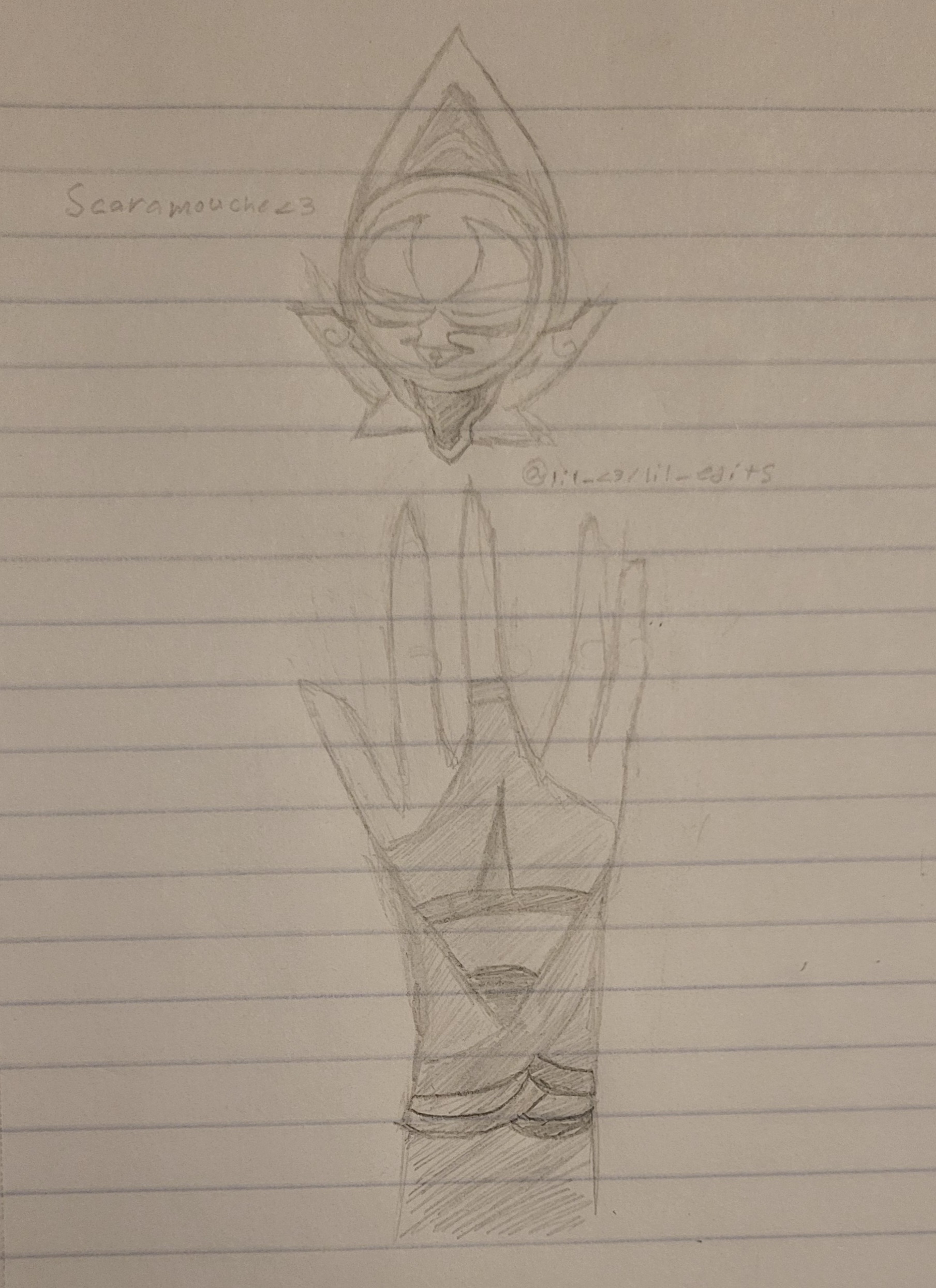 Scaramouche drawing