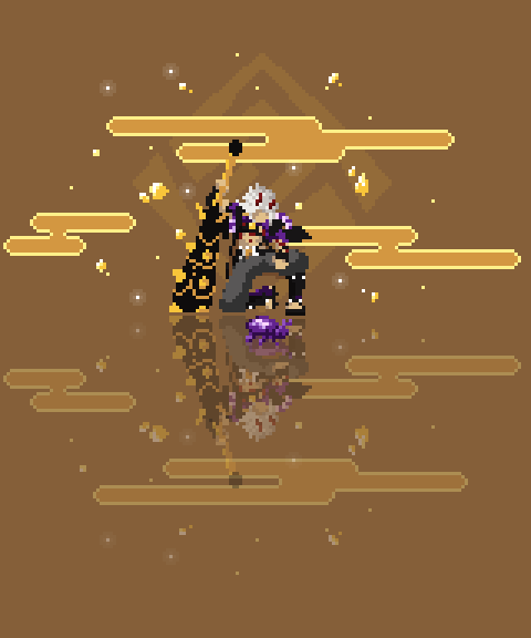 Daily Genshin Pixelart - Arataki Itto Genshin Impact | HoYoLAB