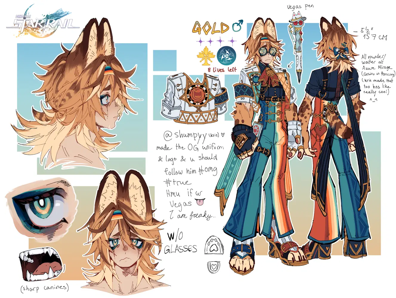 half human half cat oc