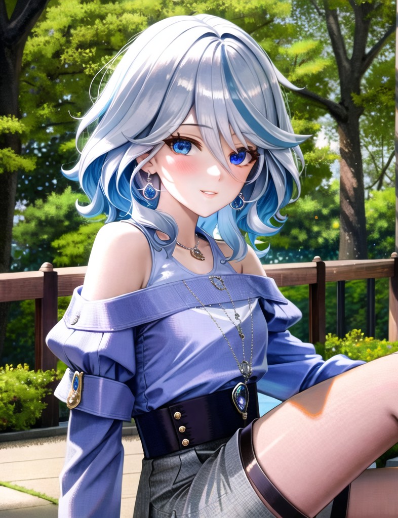 Pretty lady Furina Genshin Impact | HoYoLAB