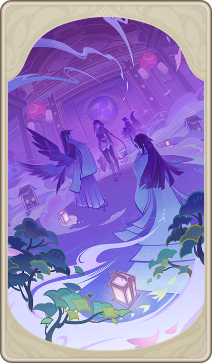 Raiden on the TCG cards. Badge post D5 Genshin Impact | HoYoLAB