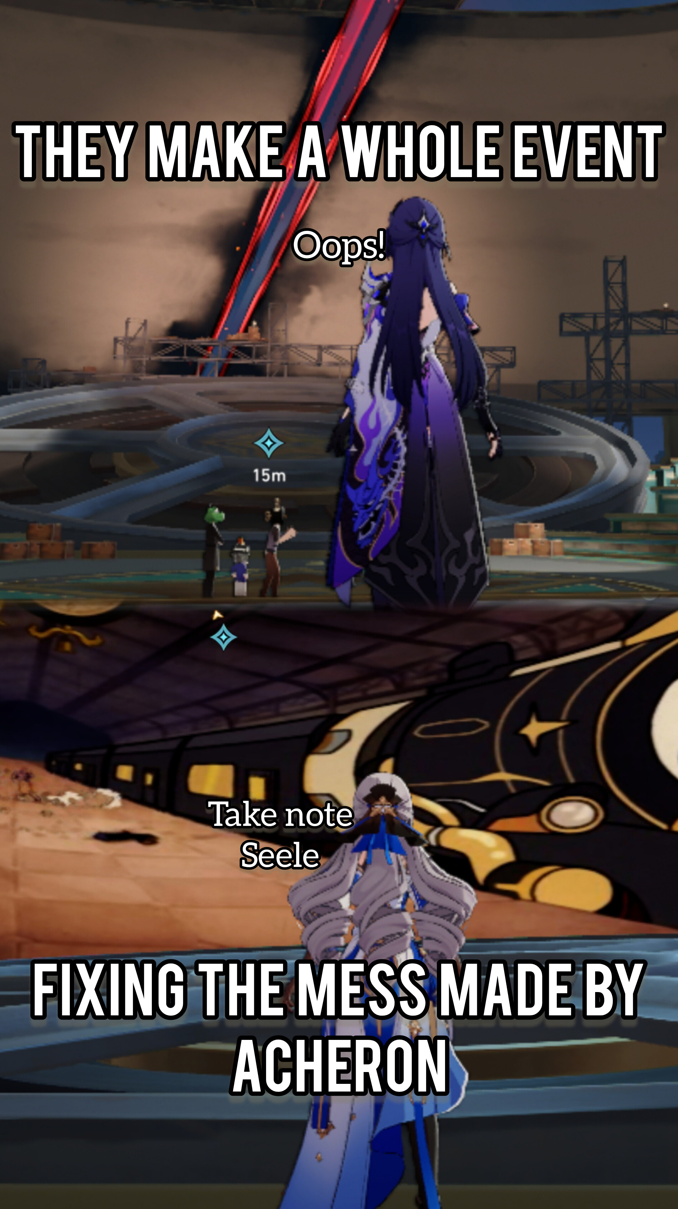[SPOILERS ALERT] Thoughts about the new permanent event (+ Memes ...