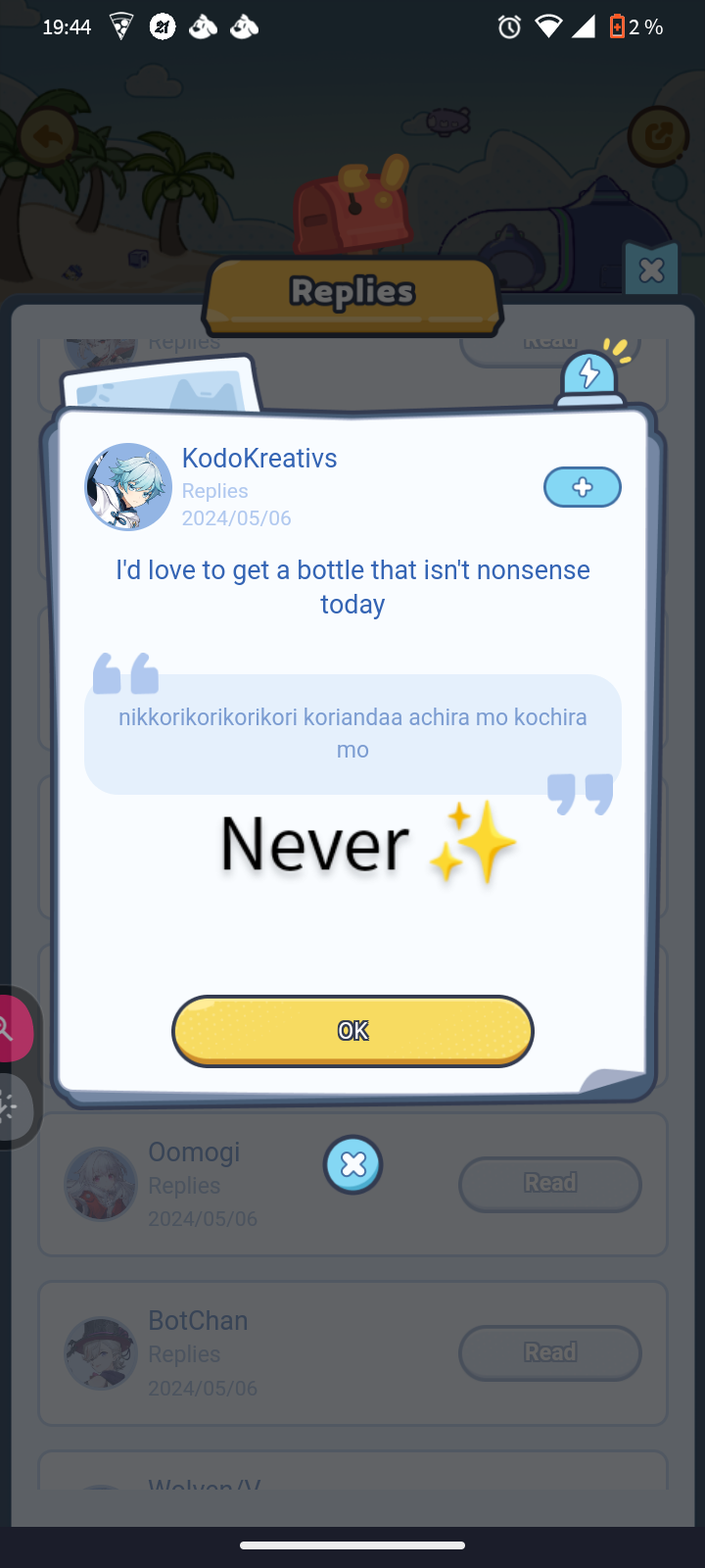 Replying to Bottlemi replies part 2 | HoYoLAB