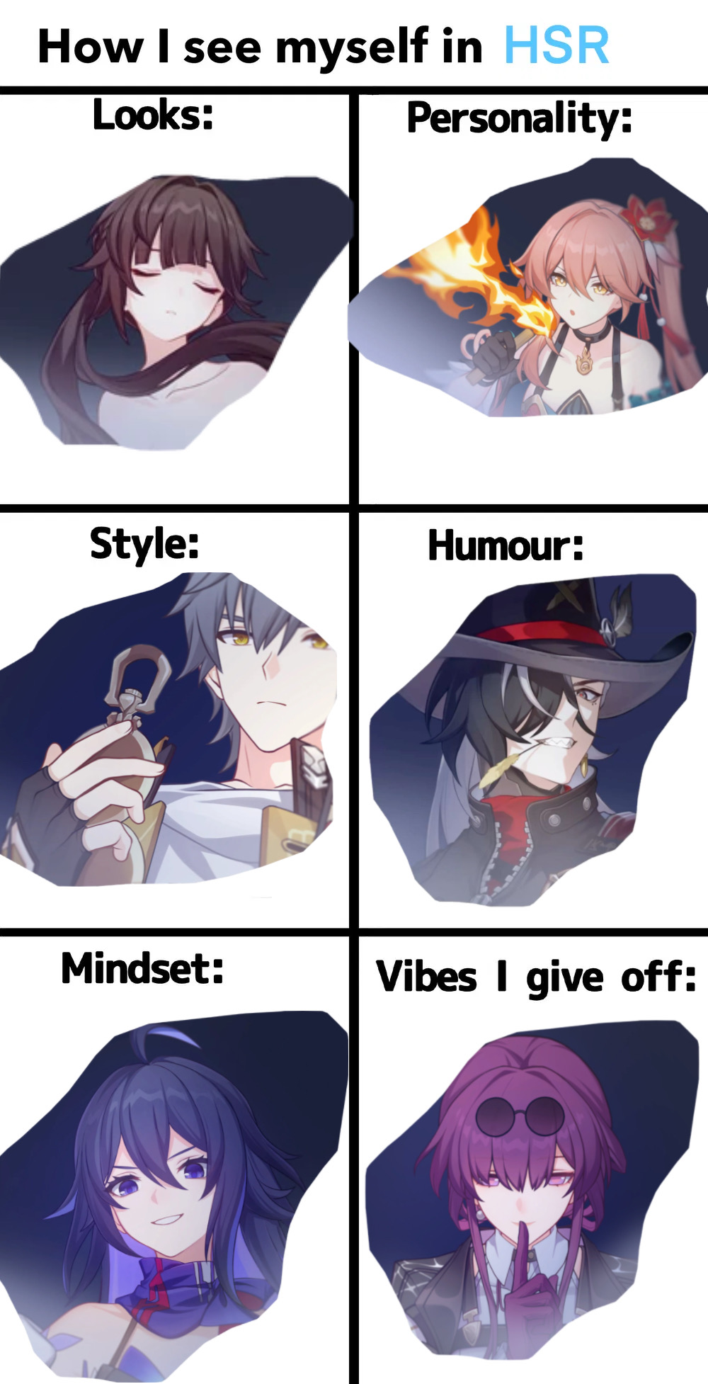 How I see myself in hsr Honkai: Star Rail | HoYoLAB