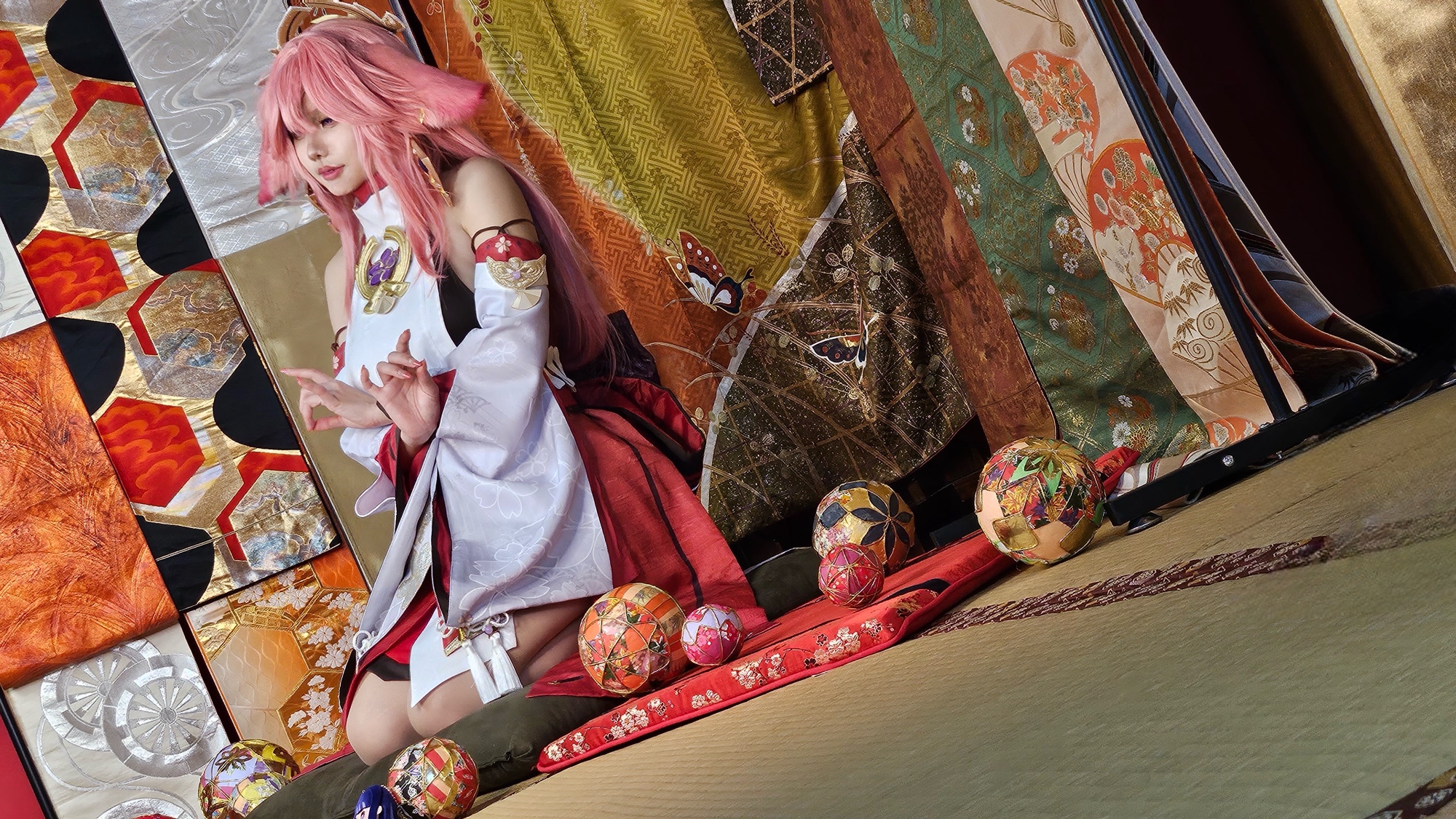 My Yae miko cosplay behind the scene Genshin Impact | HoYoLAB