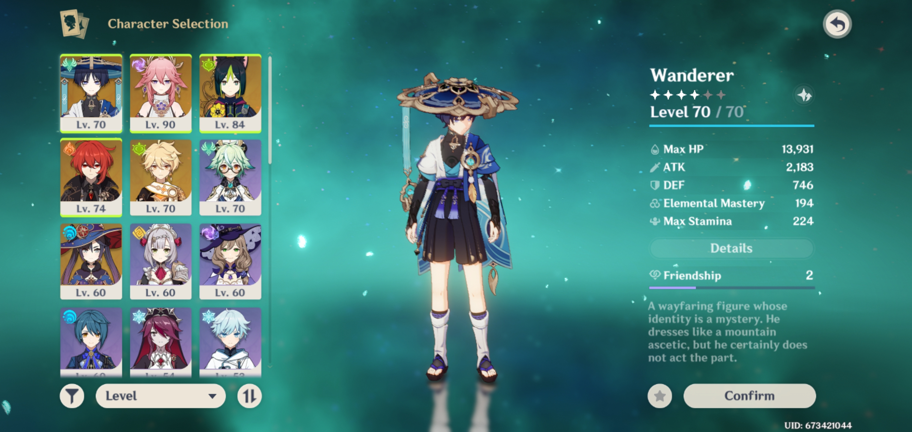 please help me make wanderer team!!! plsss I'm begging for a good ...