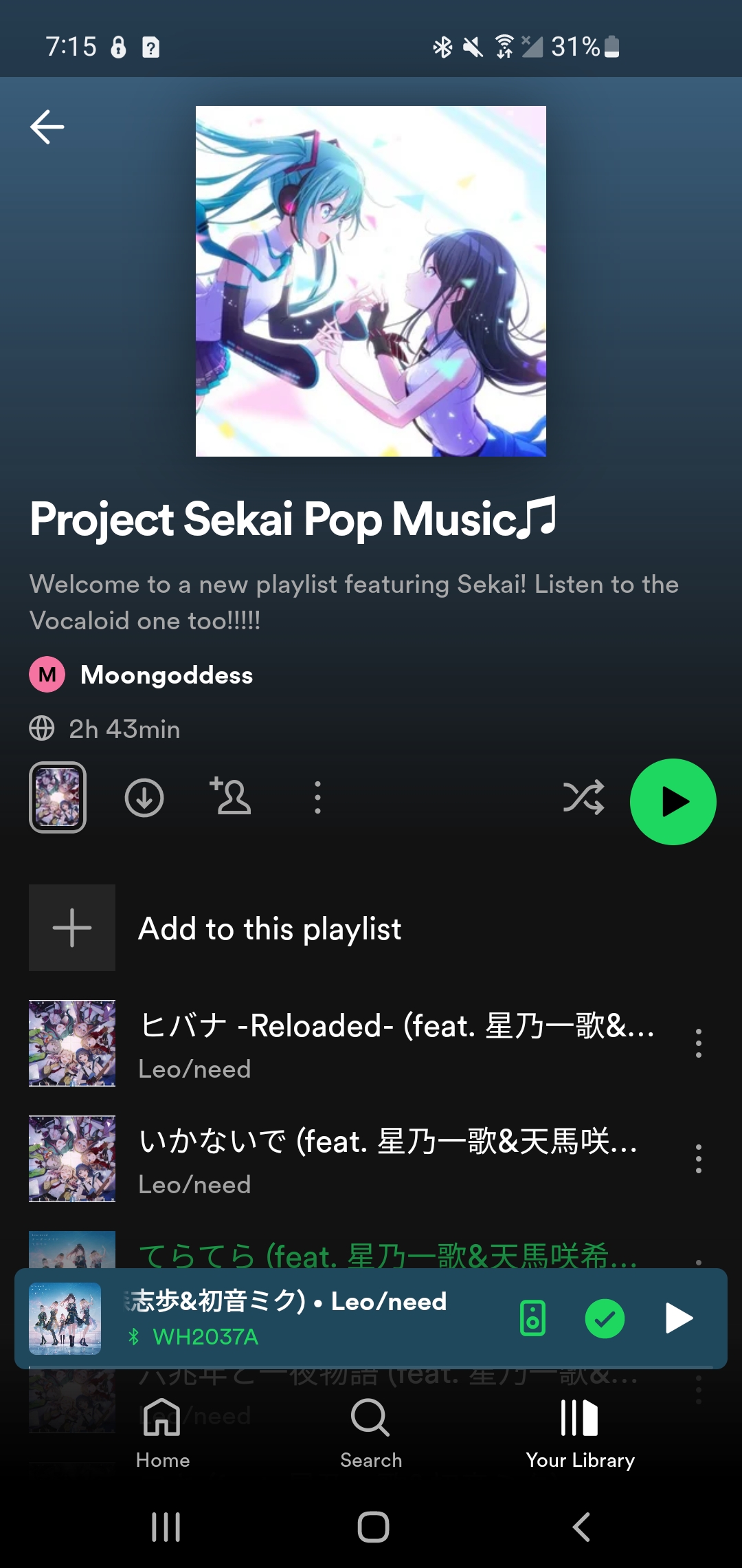 Project Sekai: Spotify Playlist | HoYoLAB