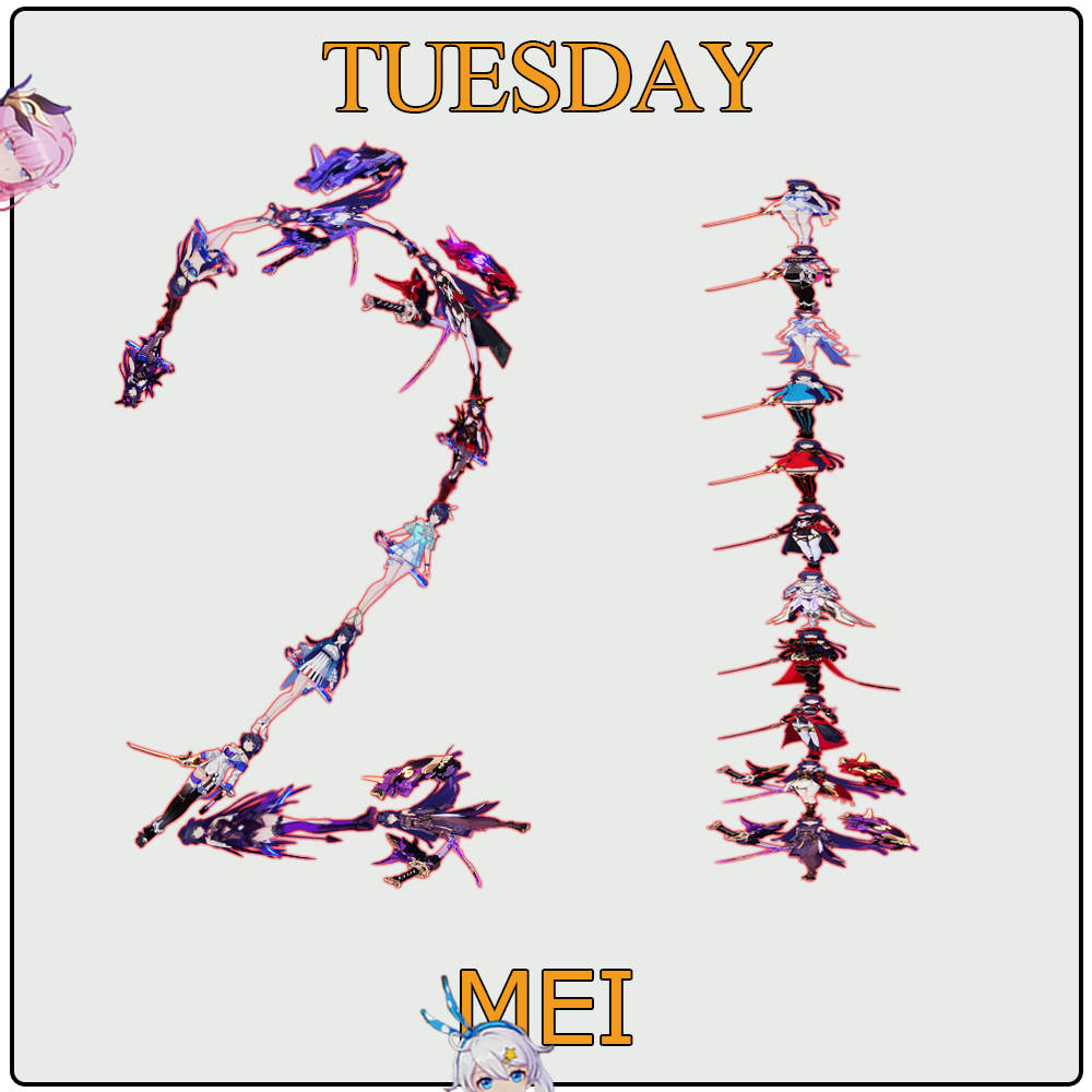TUESDAY, 21 MEI-SENPAI Honkai Impact 3rd | HoYoLAB