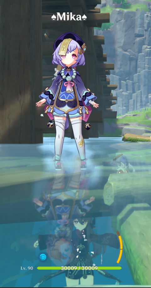 A creature lurks in the water, awaiting it's prey! Genshin Impact | HoYoLAB