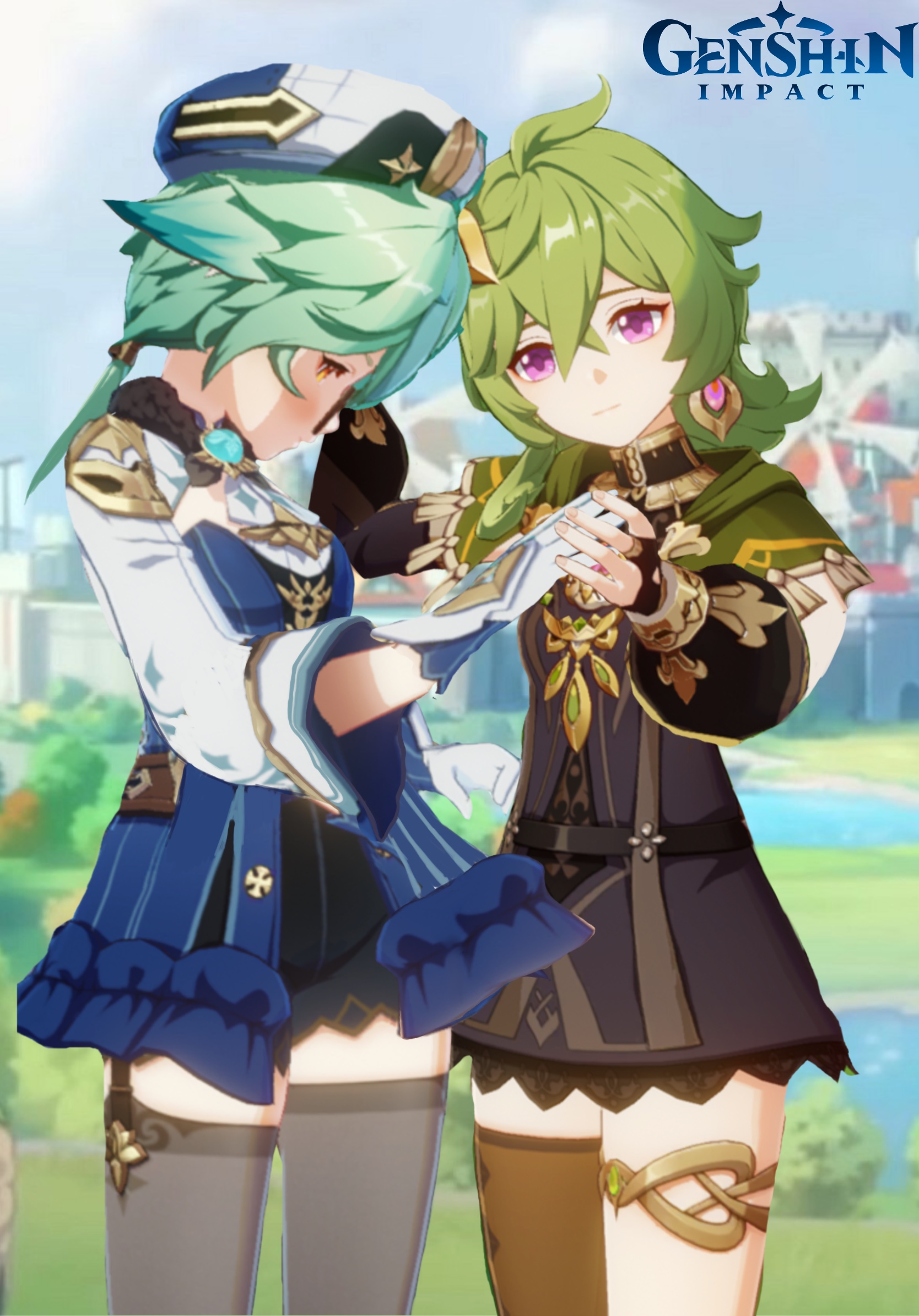 Sucrose x Collei Genshin Impact | HoYoLAB