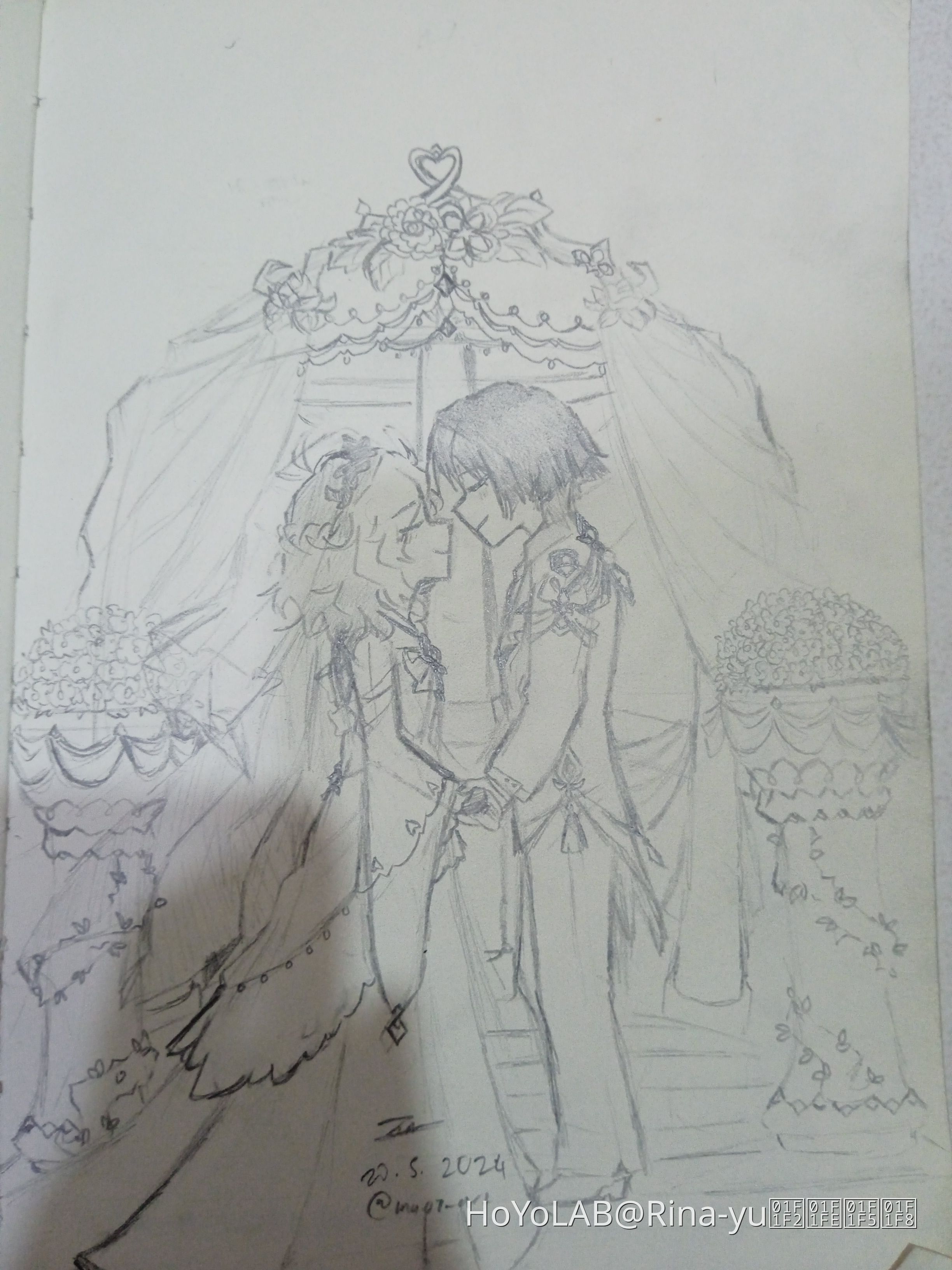 just Wanderer and my oc (Rina) Genshin Impact | HoYoLAB