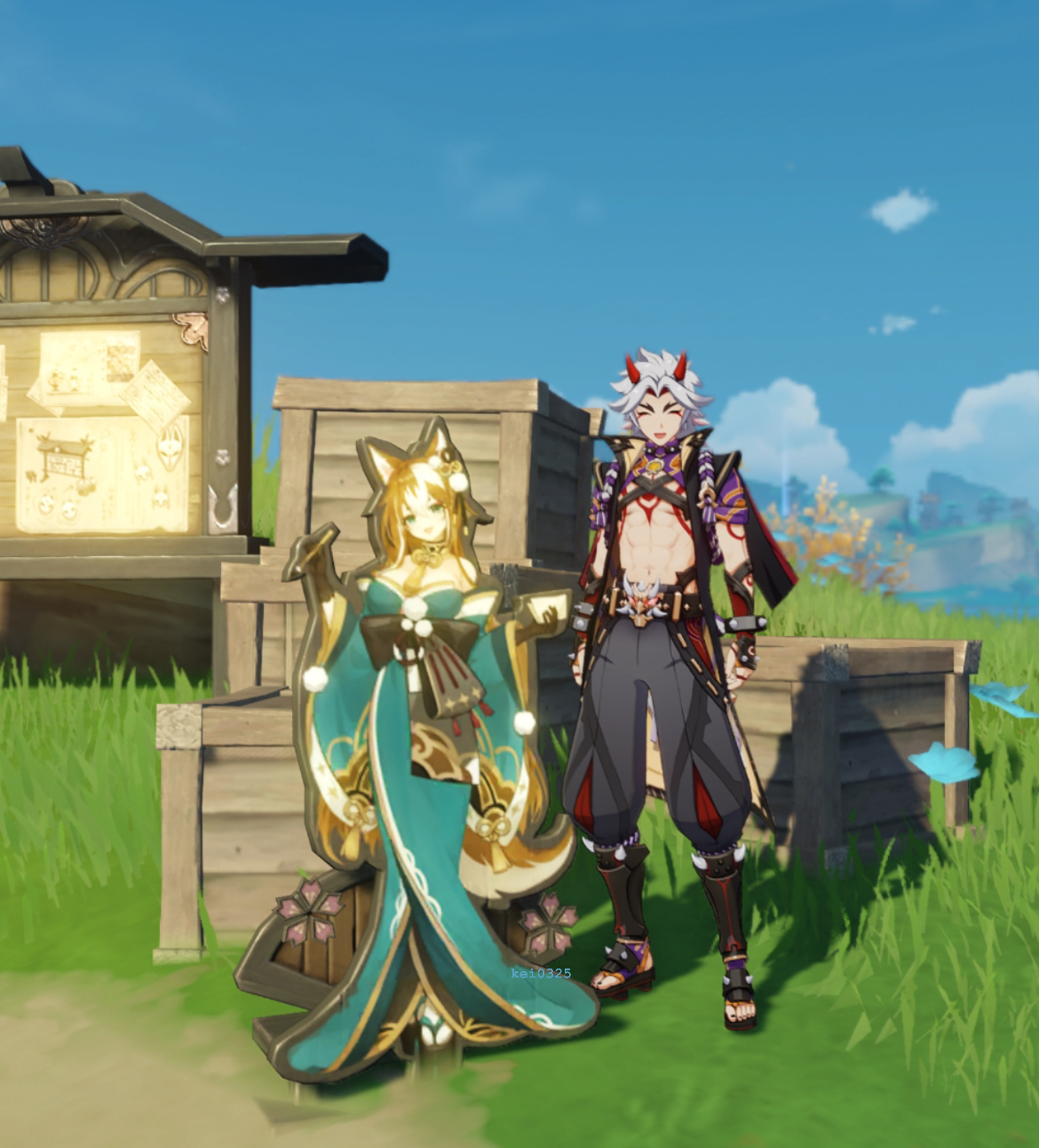 itto in drumalong event vs itto in his new festival! Genshin Impact ...