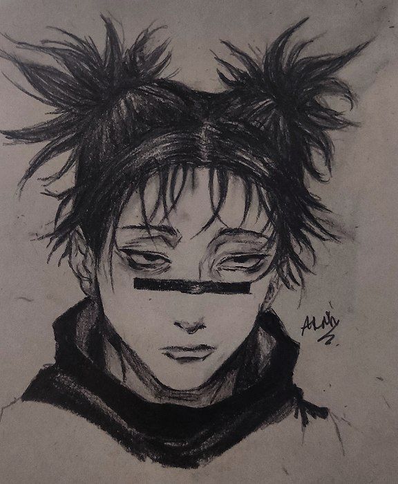 A drawing of Choso from Jujutsu Kaisen | HoYoLAB