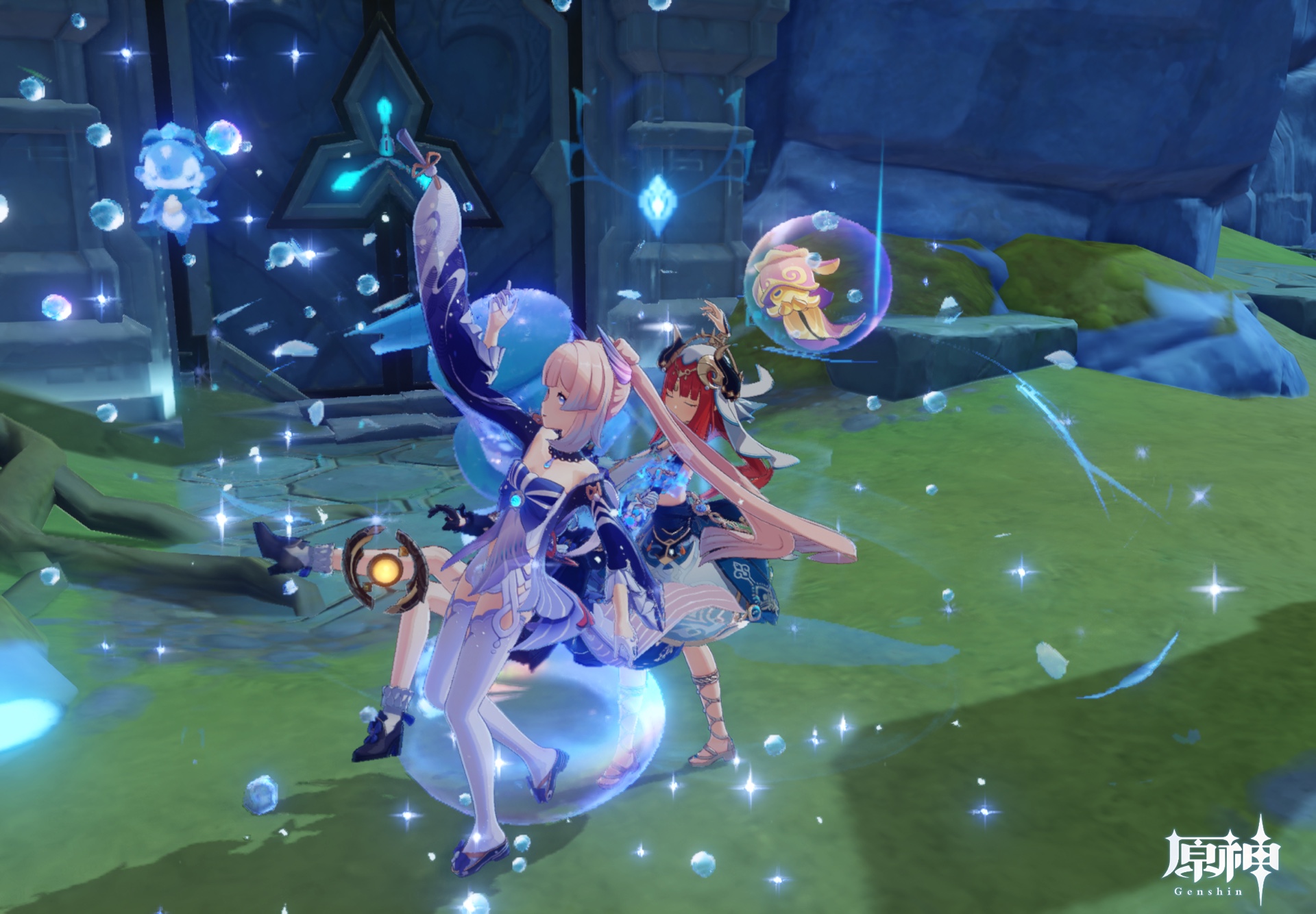 水色のおなご達🩵👧 Genshin Impact | HoYoLAB