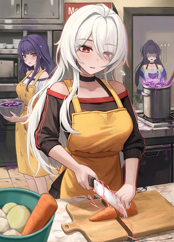 RAIDEN MEI EXPYs COOKING TOGETHER ( by mookyuu09 ) Genshin Impact | HoYoLAB