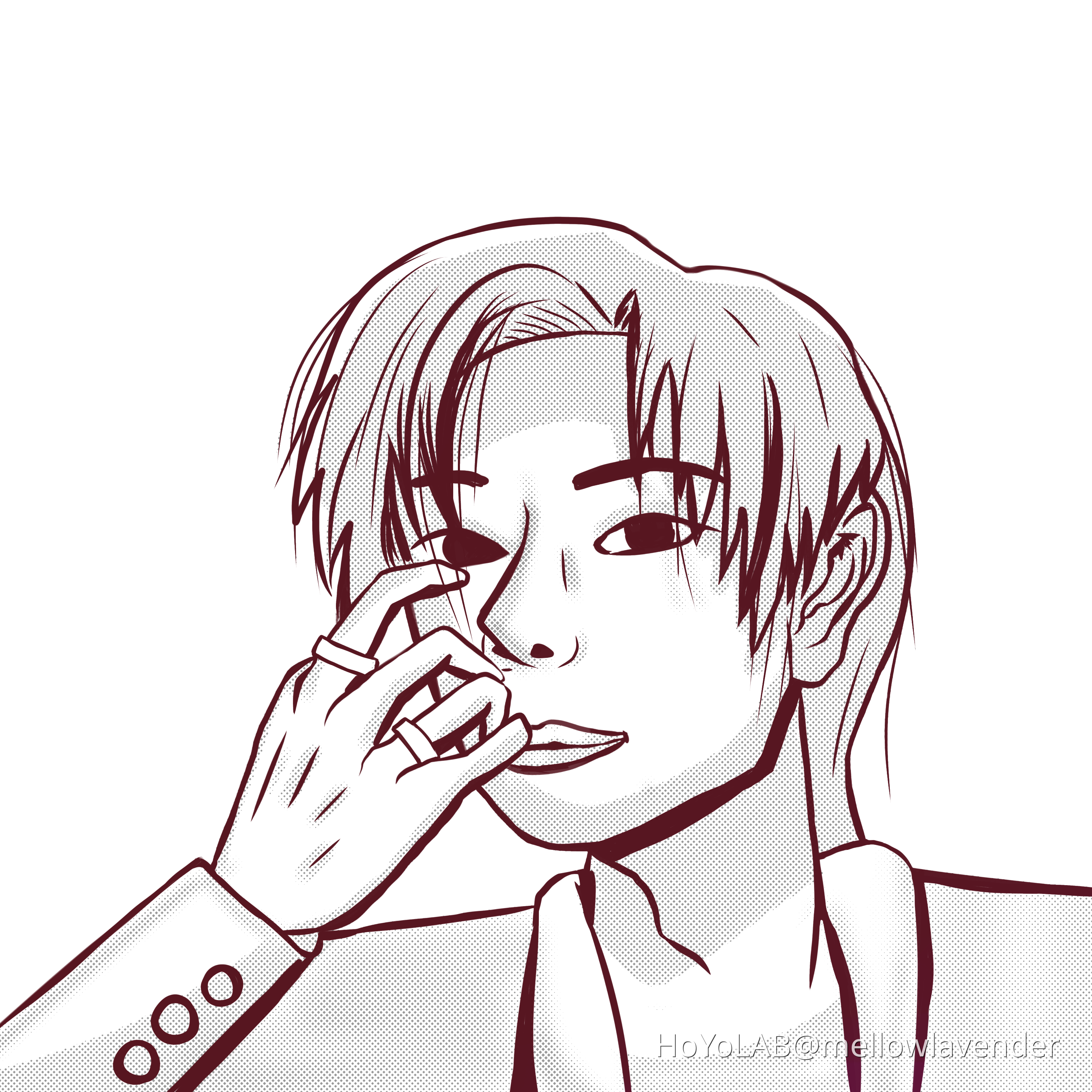 Drawing Seungmin from StrayKids!! Genshin Impact | HoYoLAB