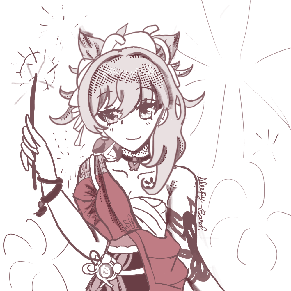 The REAL day 1 of doing a one color line art challenge but instead it’s ...