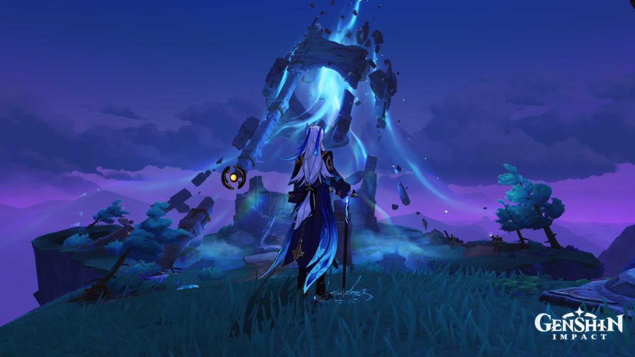 Neuvillette with another cool background Genshin Impact | HoYoLAB