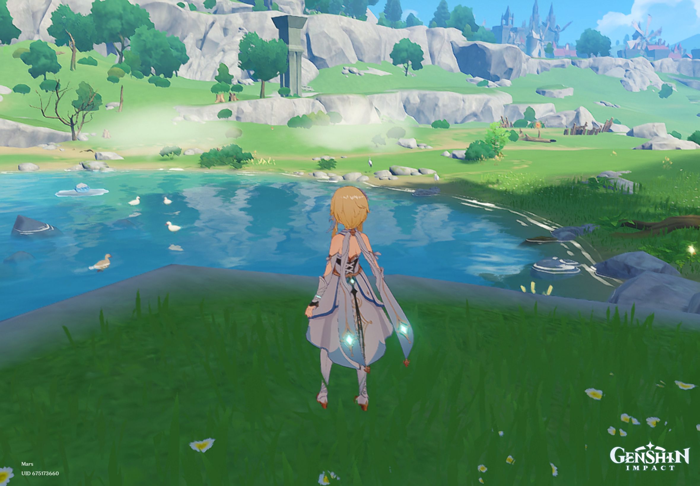 A beautiful day in windrise Genshin Impact | HoYoLAB