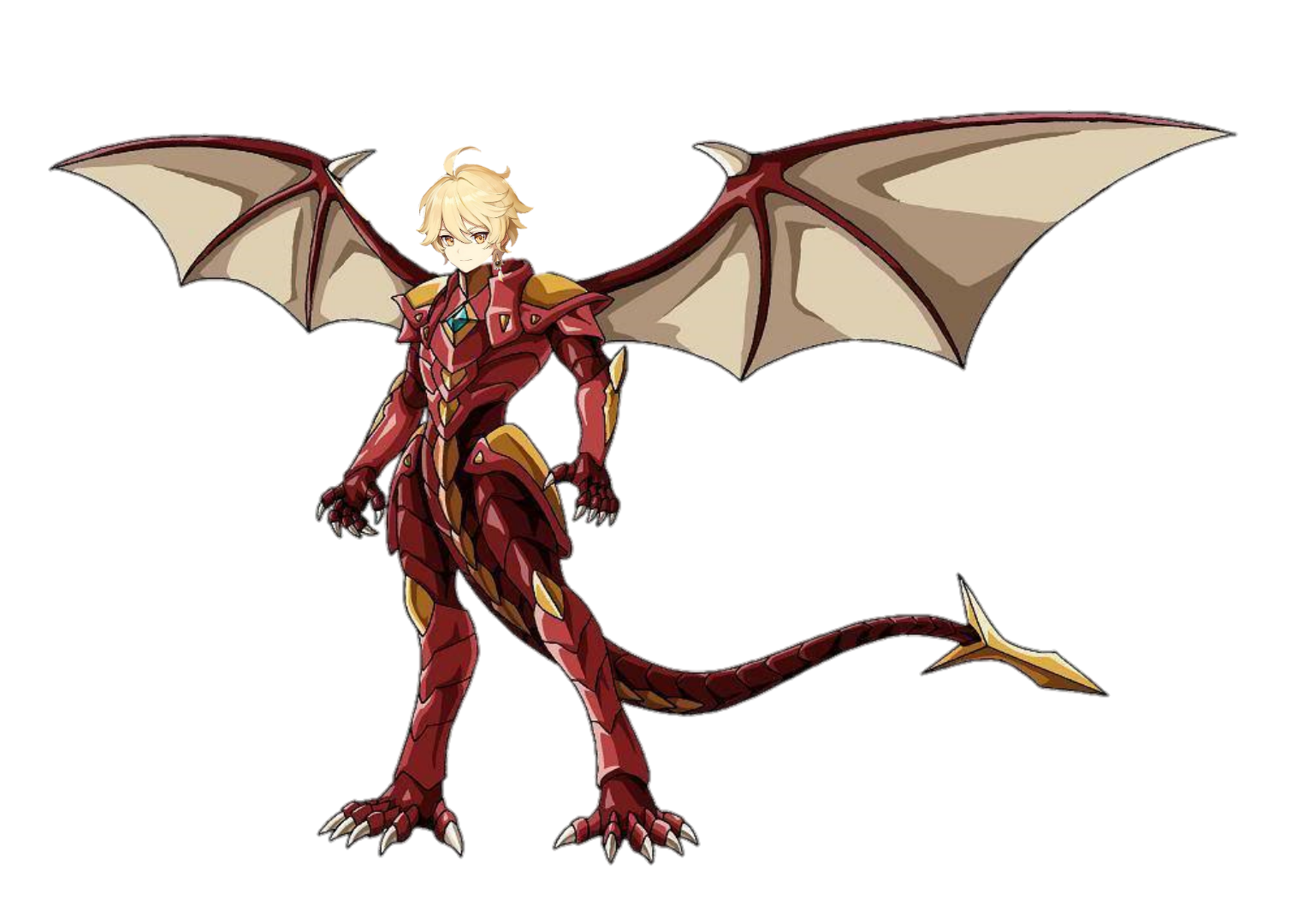 Aether Pyro Sovereign Dragon Form!!! Genshin Impact | HoYoLAB