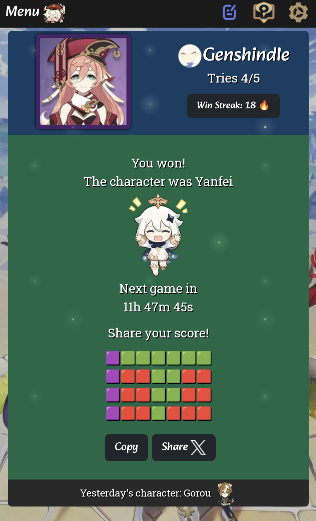 daily genshindle Genshin Impact | HoYoLAB