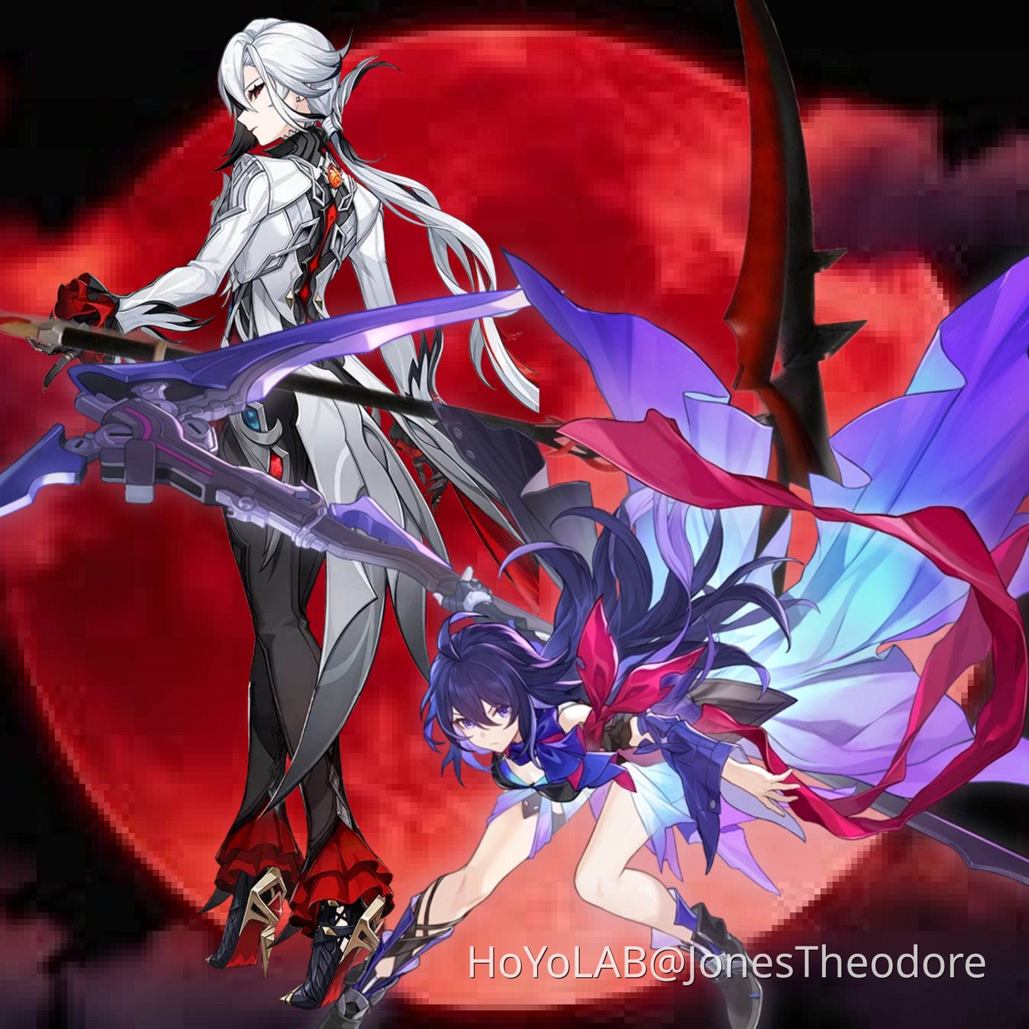 Scythe Sisters Badge post Genshin Impact | HoYoLAB