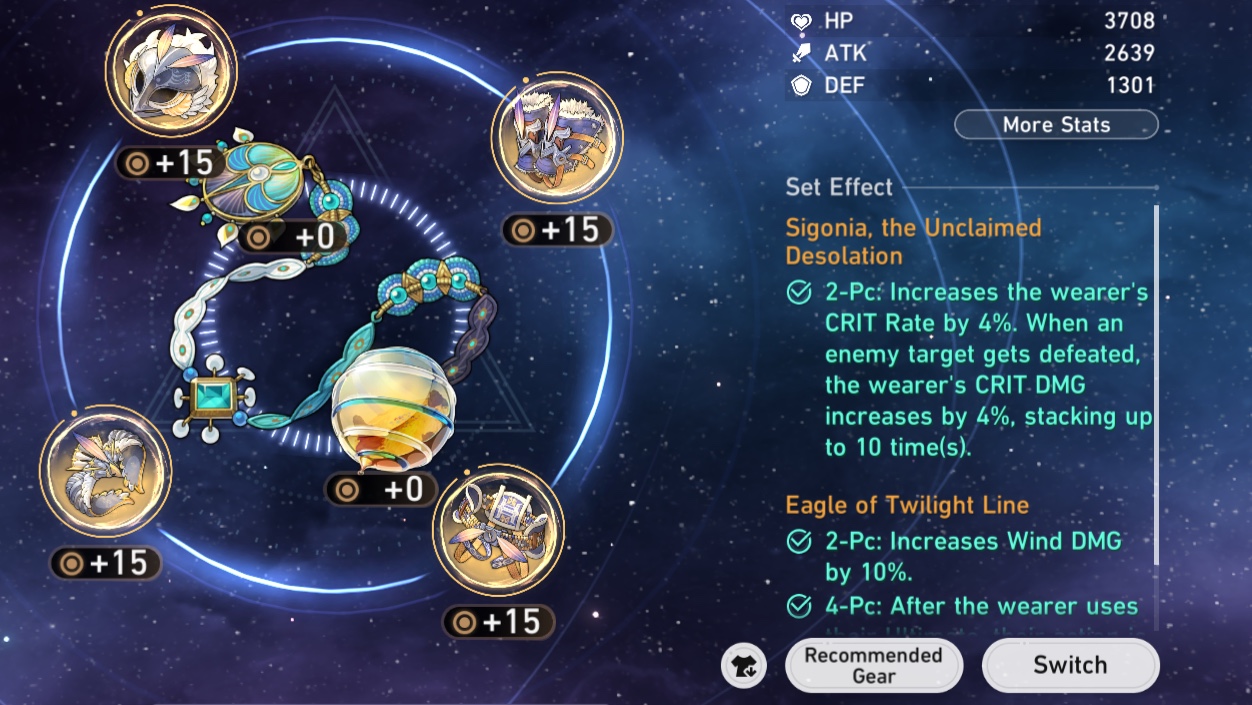 SIGONIA RELIC IS PERFECT FOR BRONYA Honkai: Star Rail | HoYoLAB