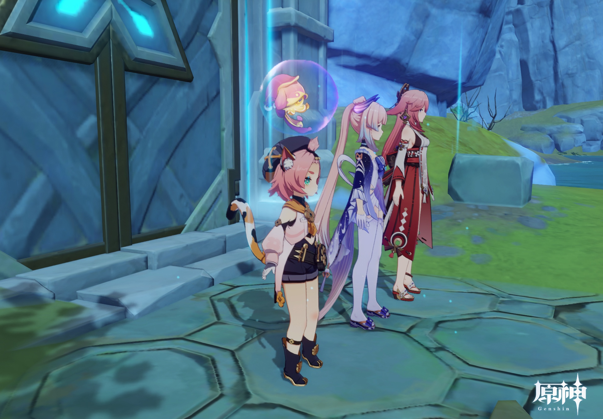 桃色三姉妹👯‍♀️👯‍♀️ Genshin Impact | HoYoLAB