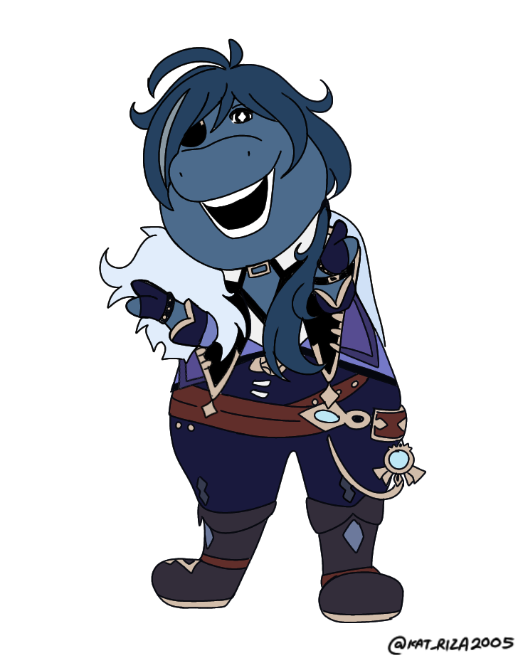 (tw: cursed kaeya drawing) Bærney 🦖 ️ Genshin Impact | HoYoLAB