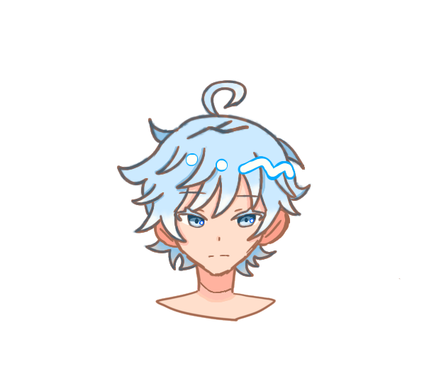 Just some quick head dodds of some random genshin characters!! Genshin ...