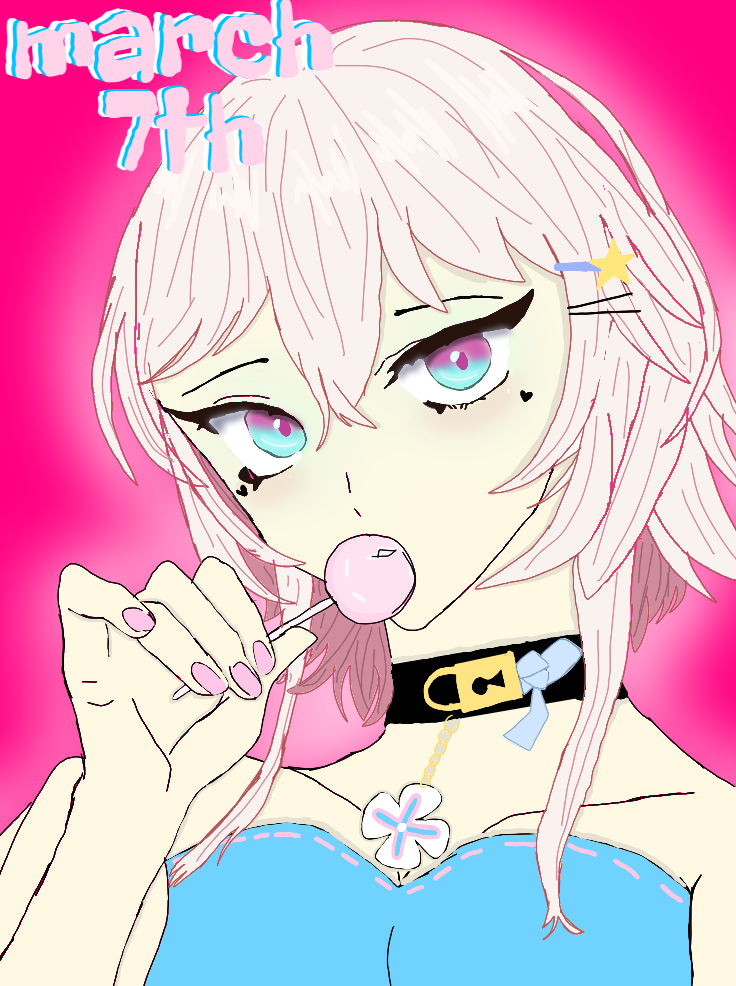 just a march 7th drawing Honkai: Star Rail | HoYoLAB