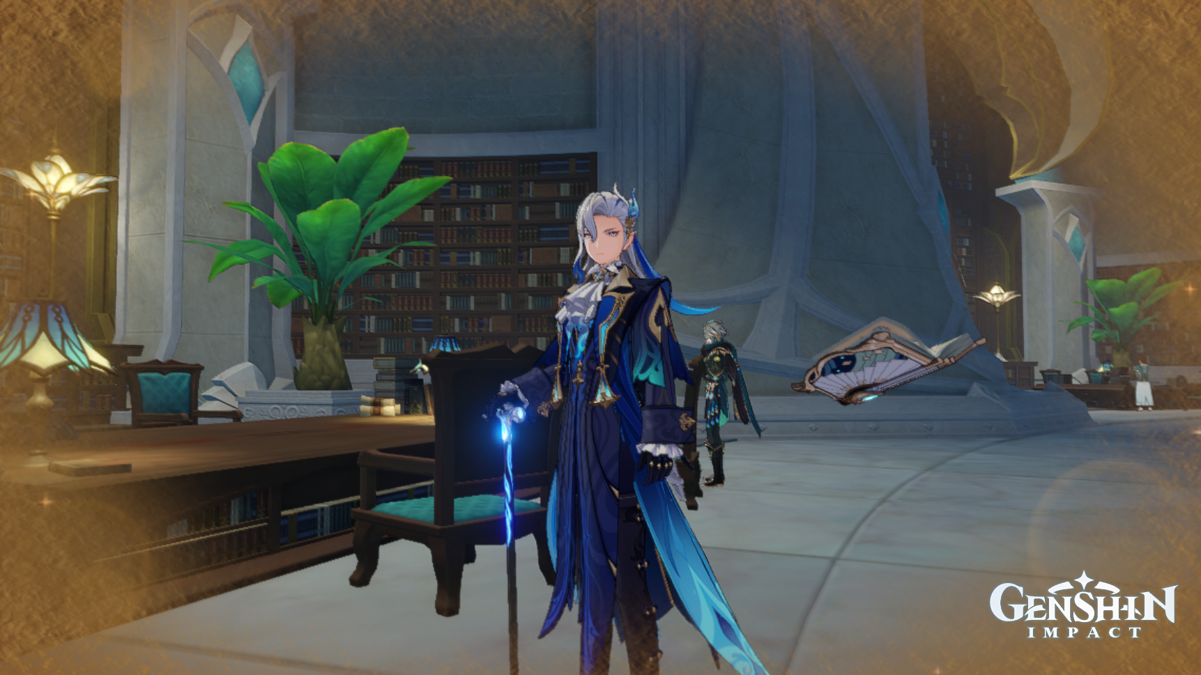 I love taking pictures in Genshin impact I just have a Neuvillette ...