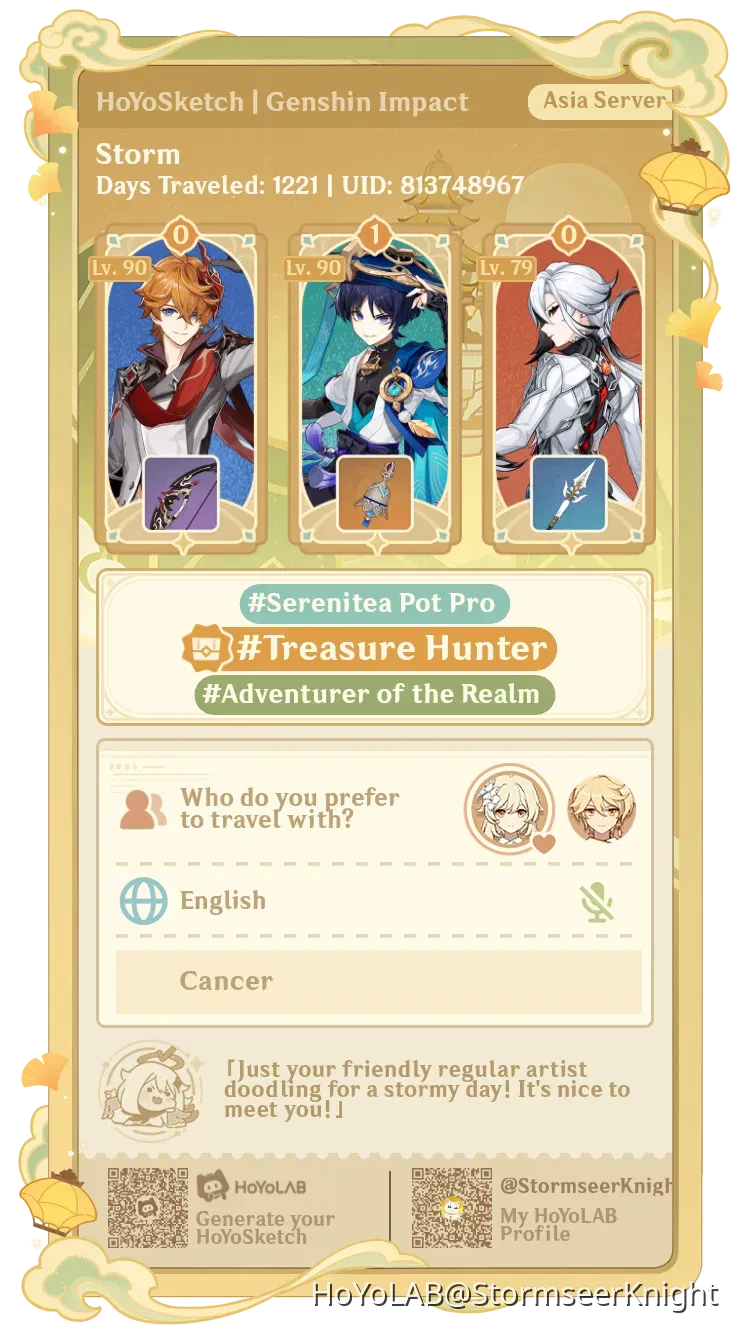 Harbinger Team Genshin Impact | HoYoLAB