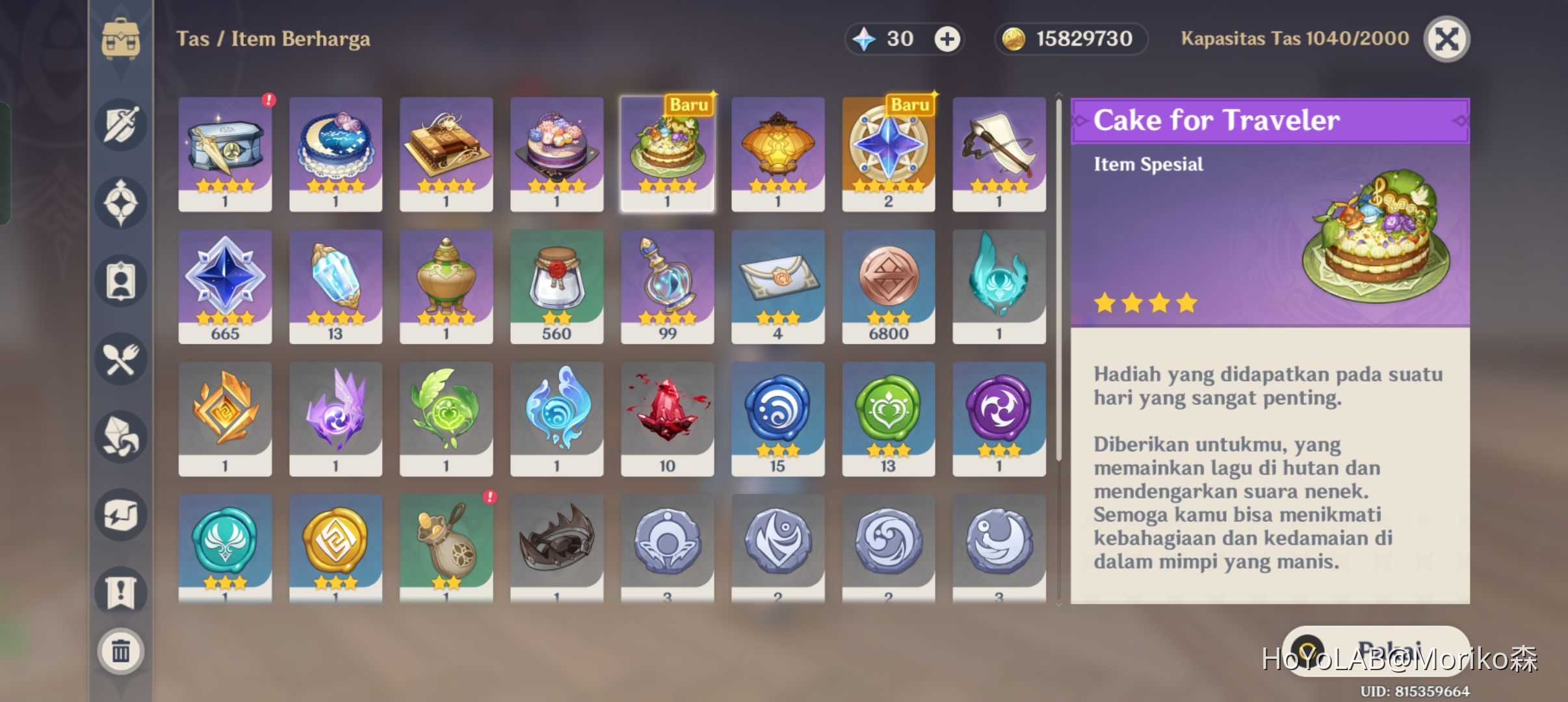 day 3 (birthday Sumeru cake!) Genshin Impact | HoYoLAB