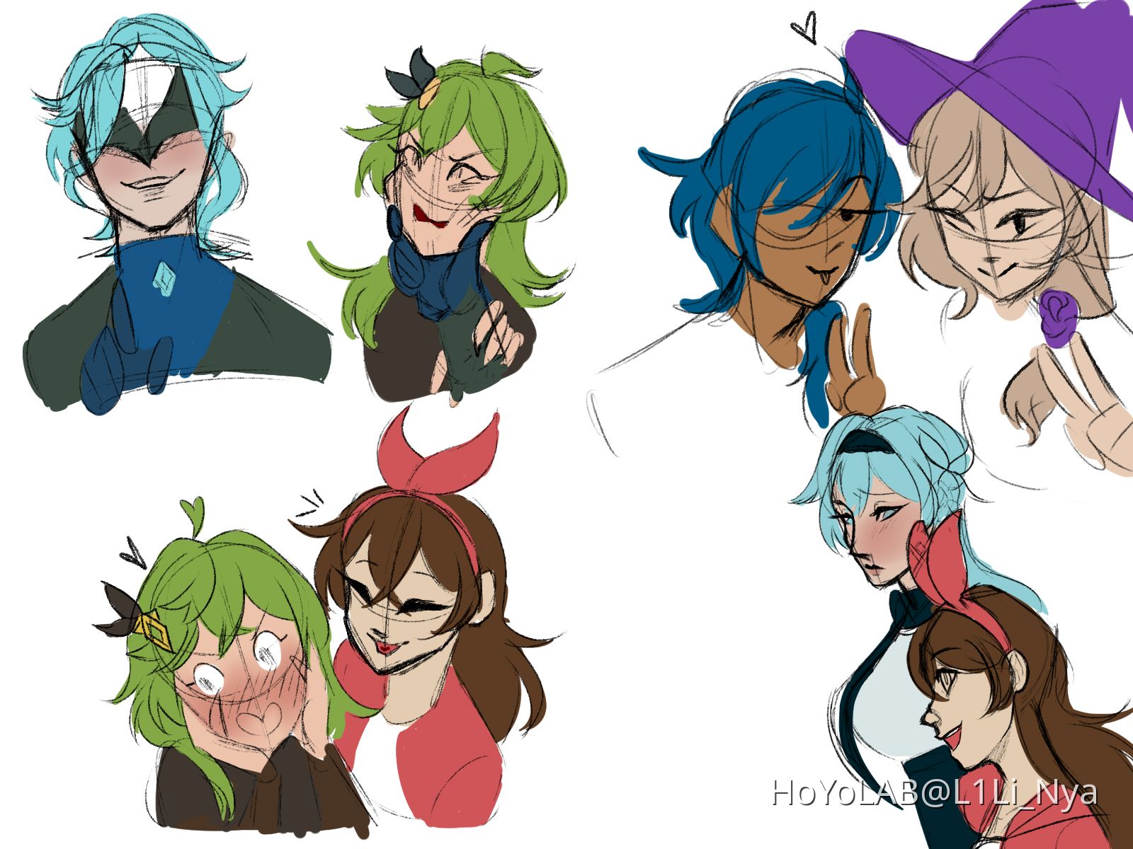 Ship sketches!! Genshin Impact | HoYoLAB