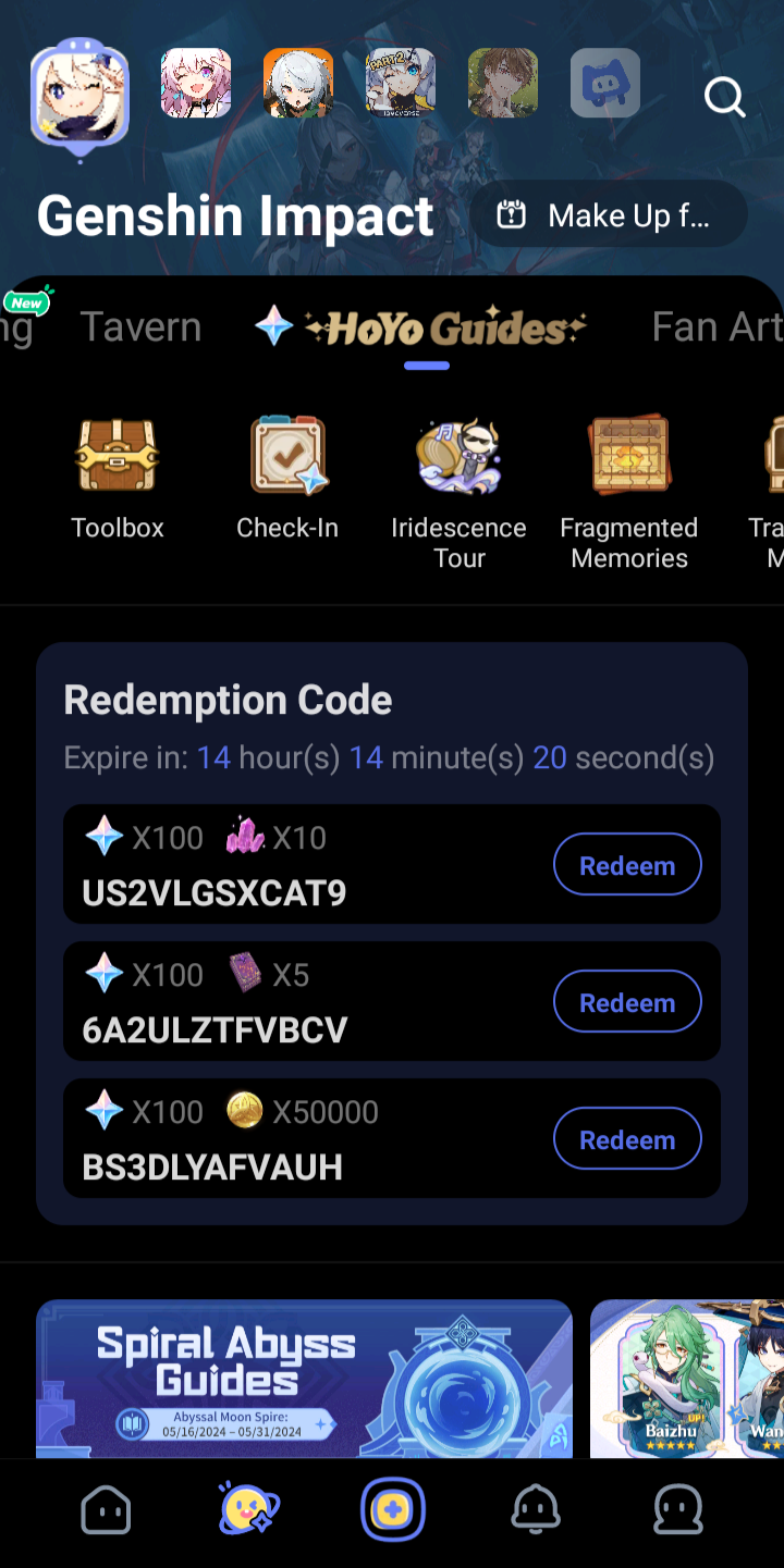 How to redeem codes in Hoyolab app Genshin Impact | HoYoLAB