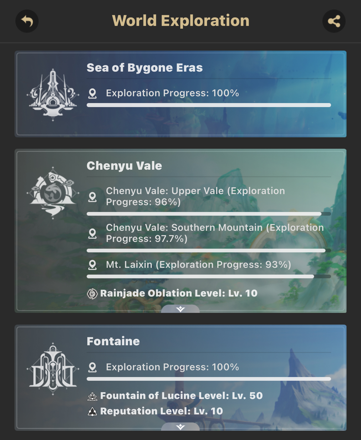 I’m officially done with my Fontaine exploration 🩵 Genshin Impact | HoYoLAB